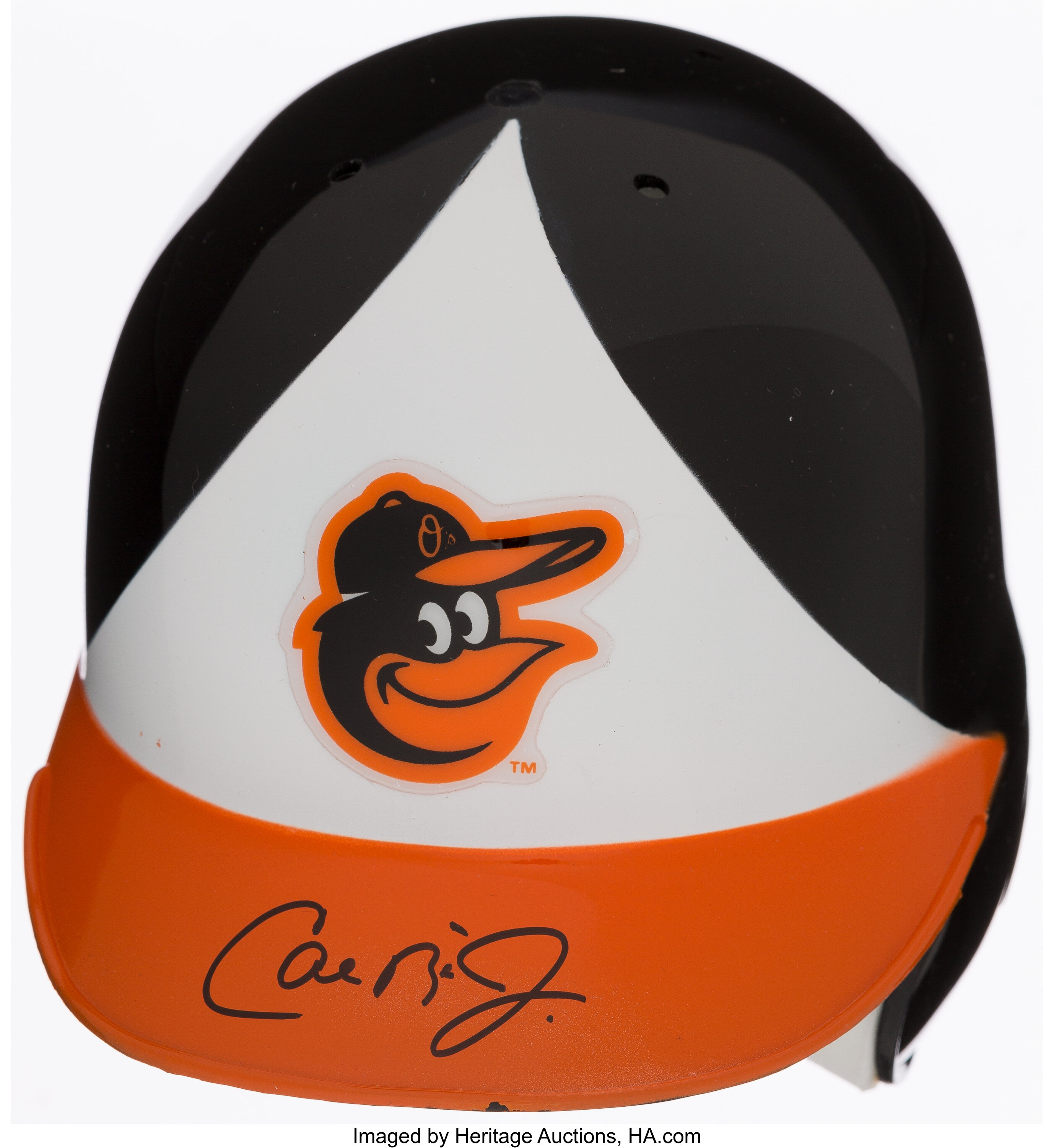 Cal Ripken Jr. Signed Baltimore Orioles Mini Helmet.... Baseball | Lot ...