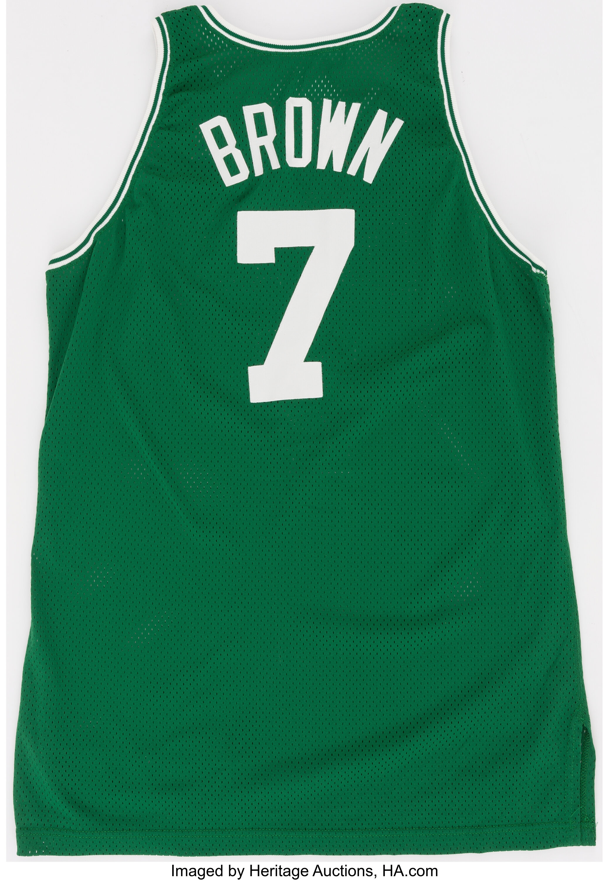 1995-96 Dee Brown Game Worn Boston Celtics Jersey.... Basketball | Lot ...