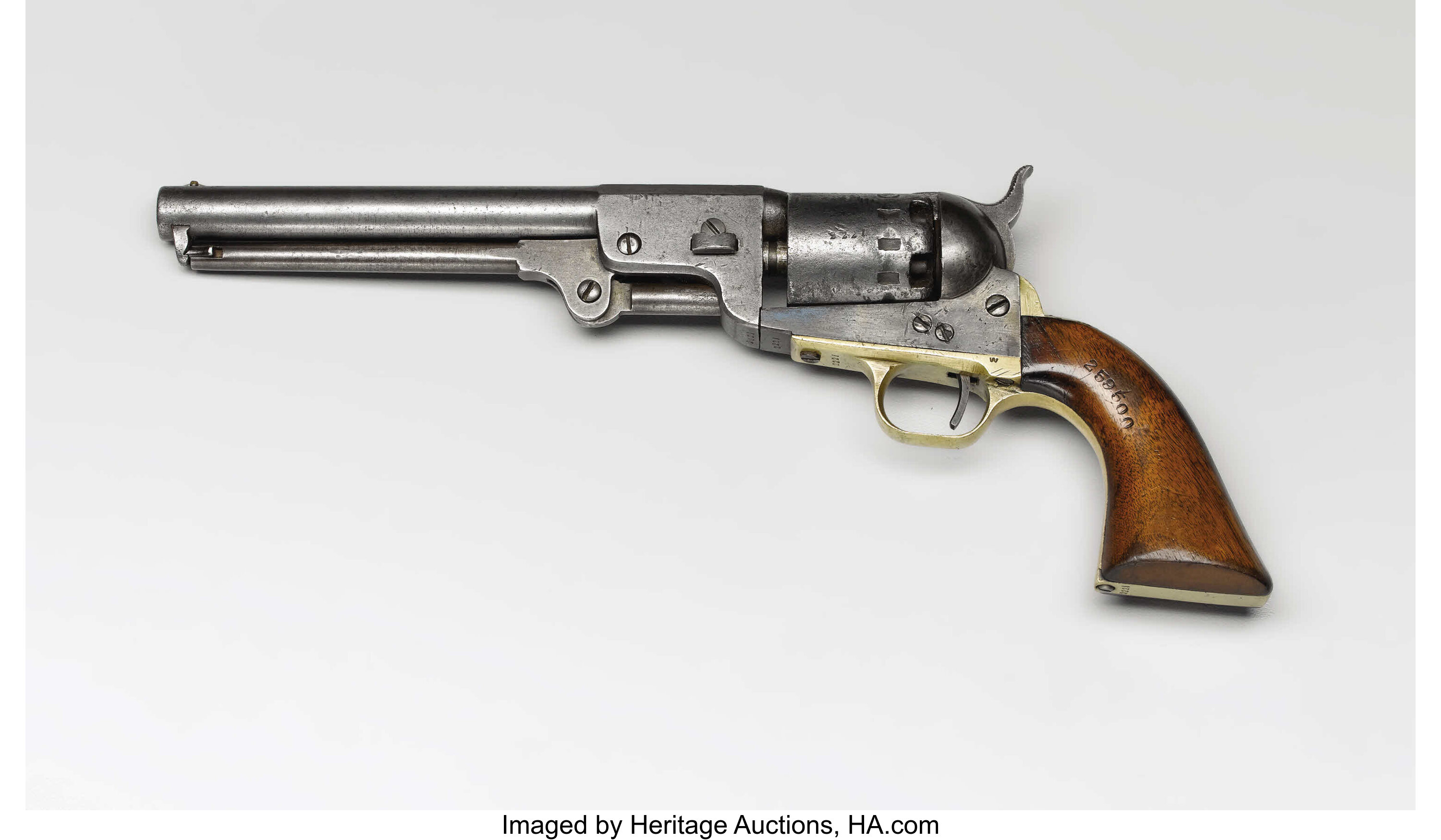 Rigdon, Ansley & Co. Revolver .36 caliber, six shot, serial number ...