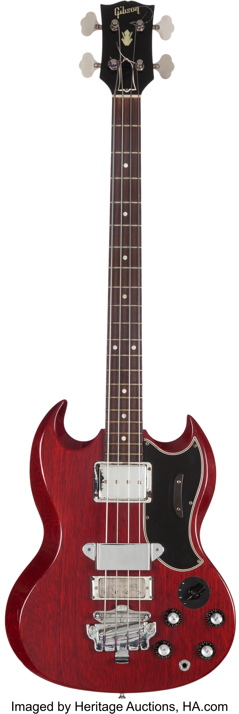 Everly Brothers Terry Slater Stage Played Bass With Original | Lot ...