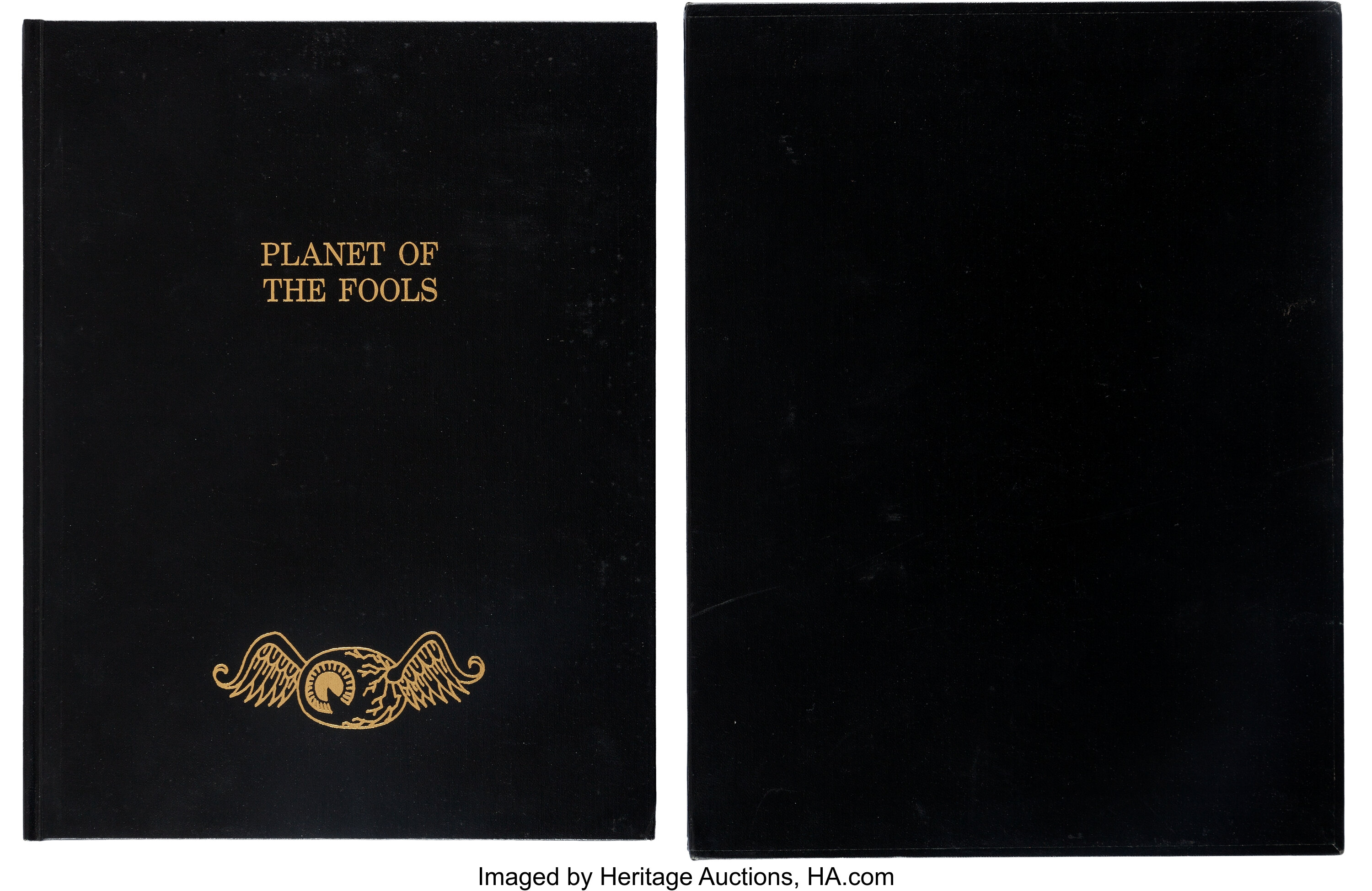 A Von Dutch Self-Published Book Titled "Planet of the Fools," | Lot ...