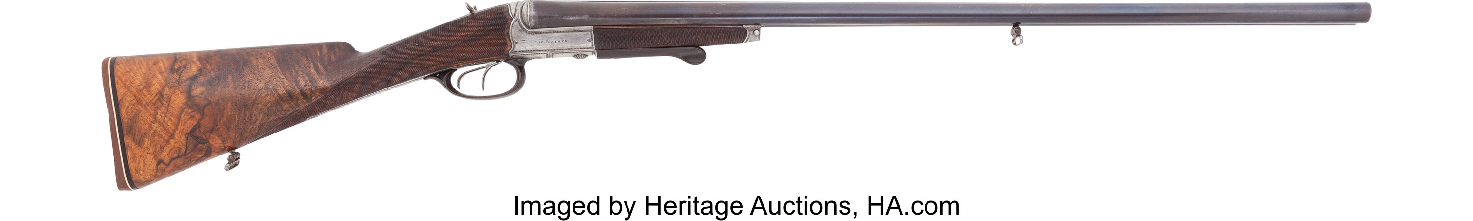German Wilhelm Collath Hammerless Double Barrel Shotgun.... Shotgun ...