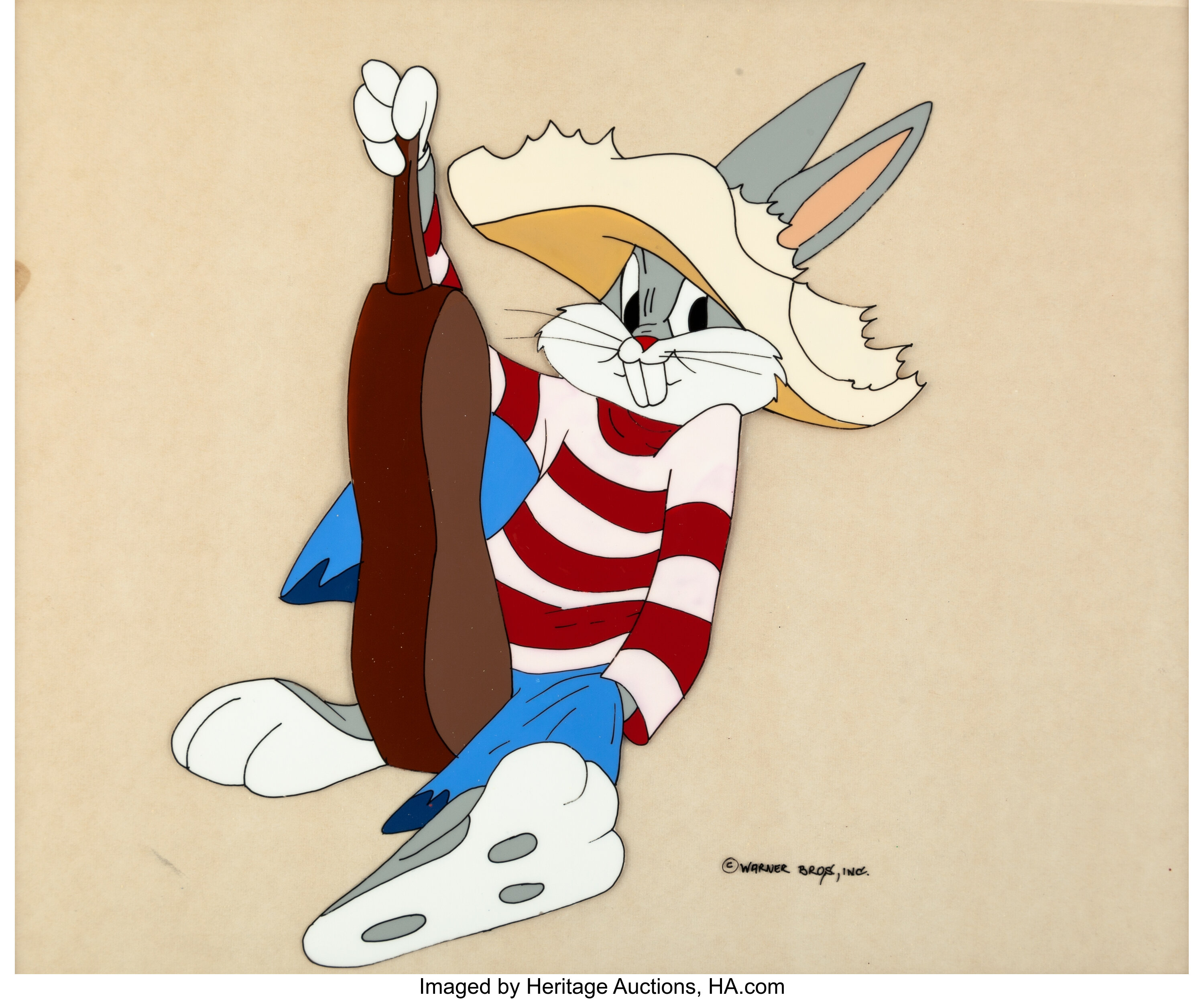 Eight Ball Bunny Bugs Bunny Production Cel (Warner Brothers, | Lot ...