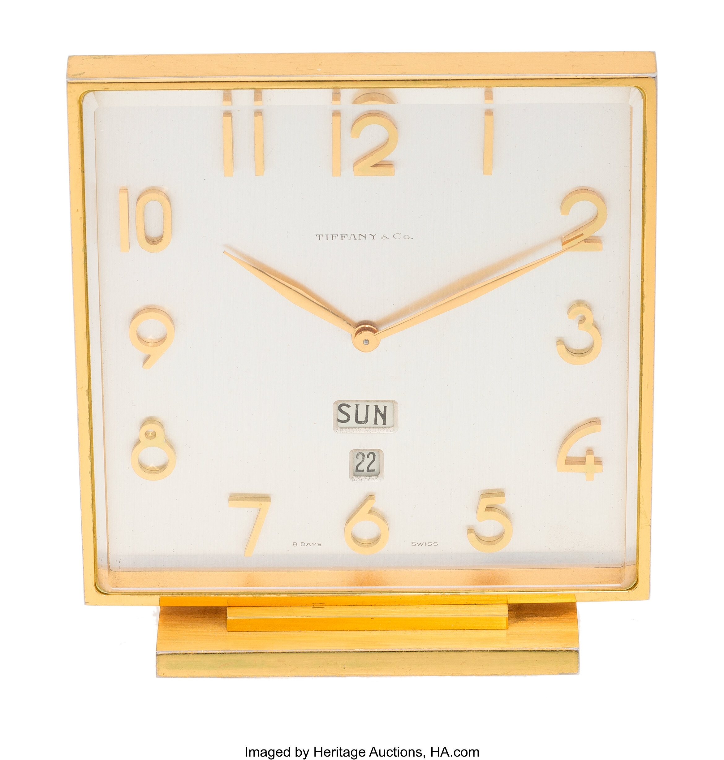 Tiffany & Co. Table Clock. ... Timepieces | Lot #73026 | Heritage Auctions