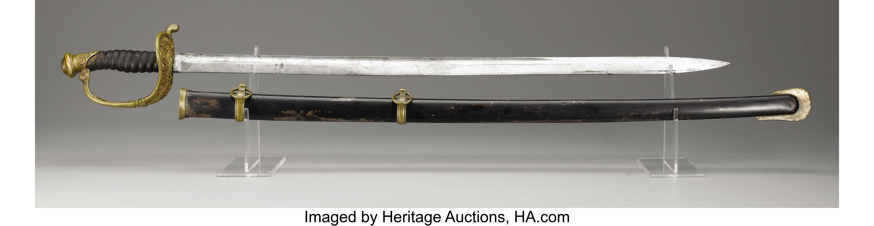 Kraft, Goldschmidt & Kraft Confederate Staff Officer's Sword. A | Lot ...