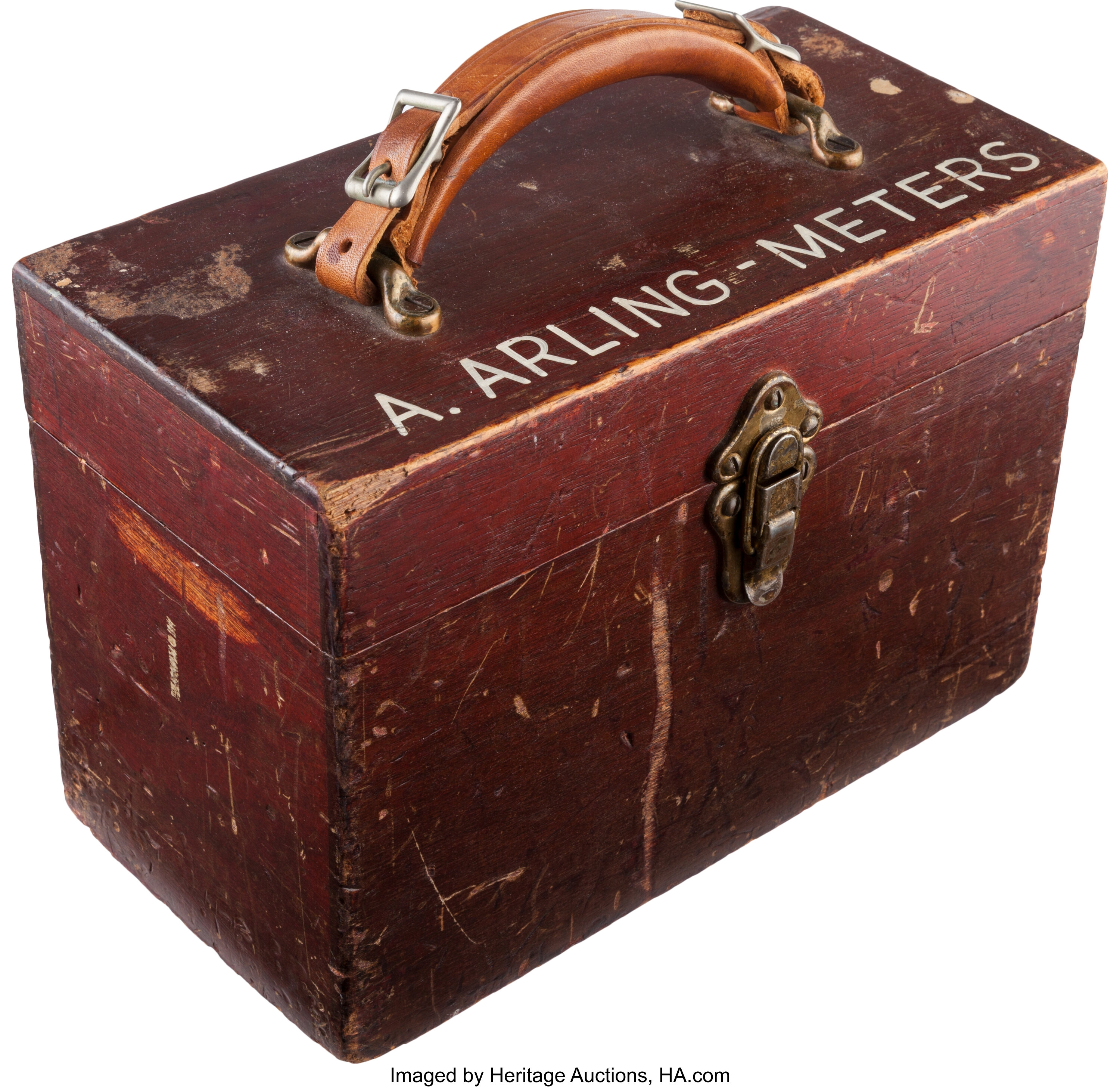 An Arthur E. Arling Personally-Owned Meter Box, Circa 1930s.... | Lot ...