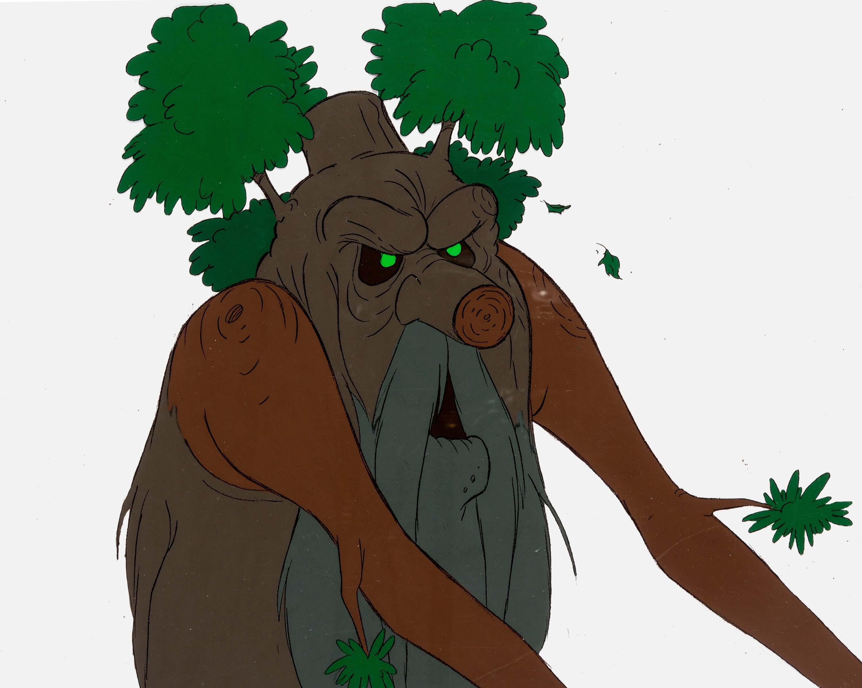 Lord of the Rings Treebeard Production Cel and Drawing (United | Lot ...