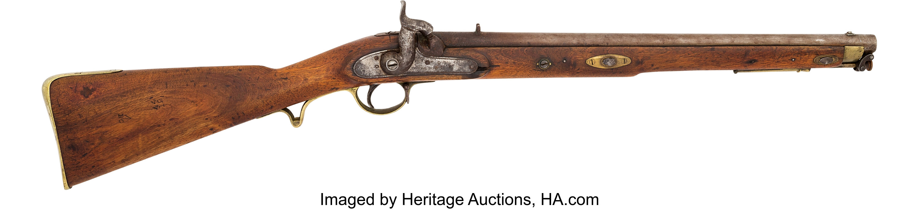 British Enfield 1841 Percussion Cavalry Carbine... Military & | Lot ...