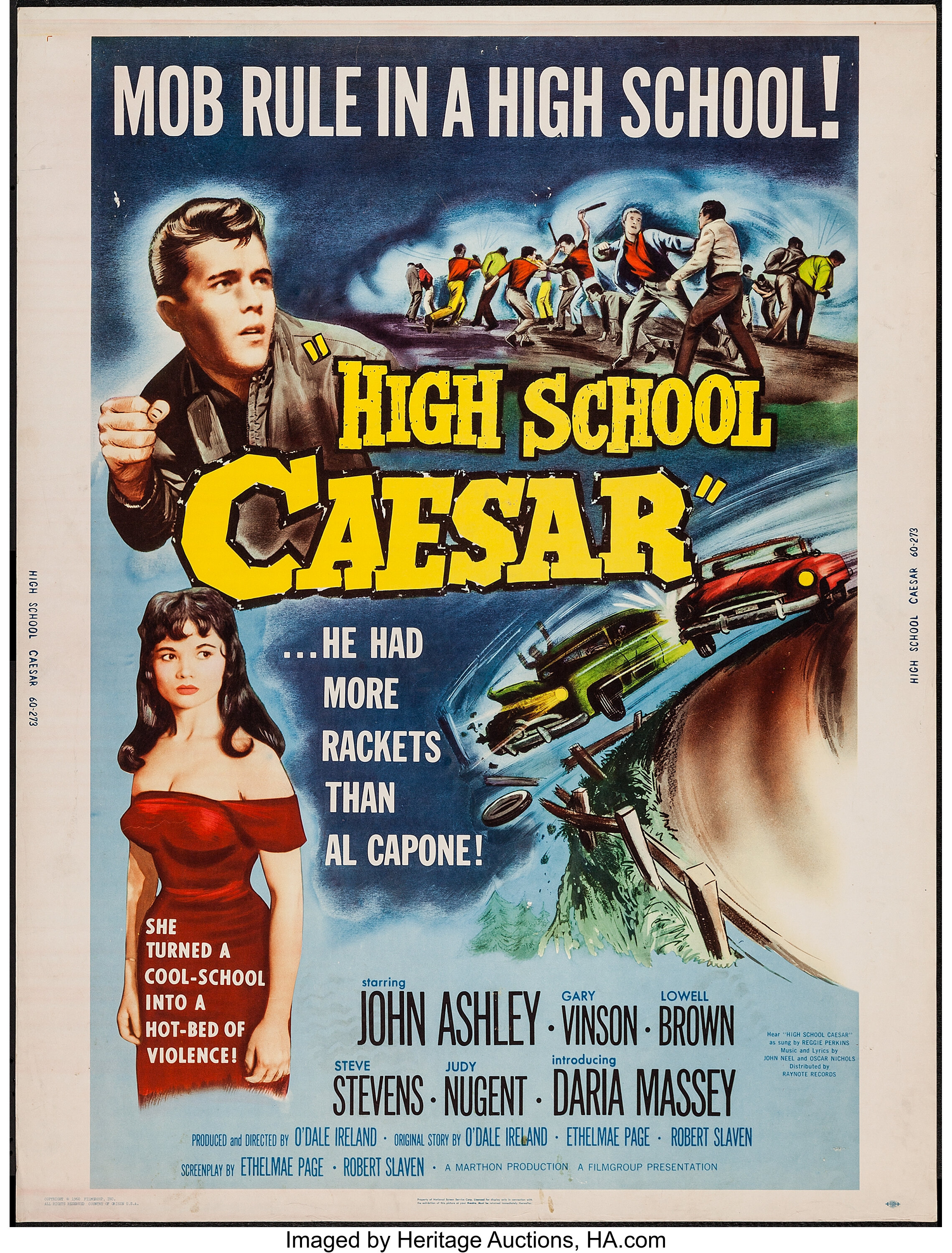 High School Caesar (Film Group, 1960). Poster (30" X 40"). | Lot #54227 ...
