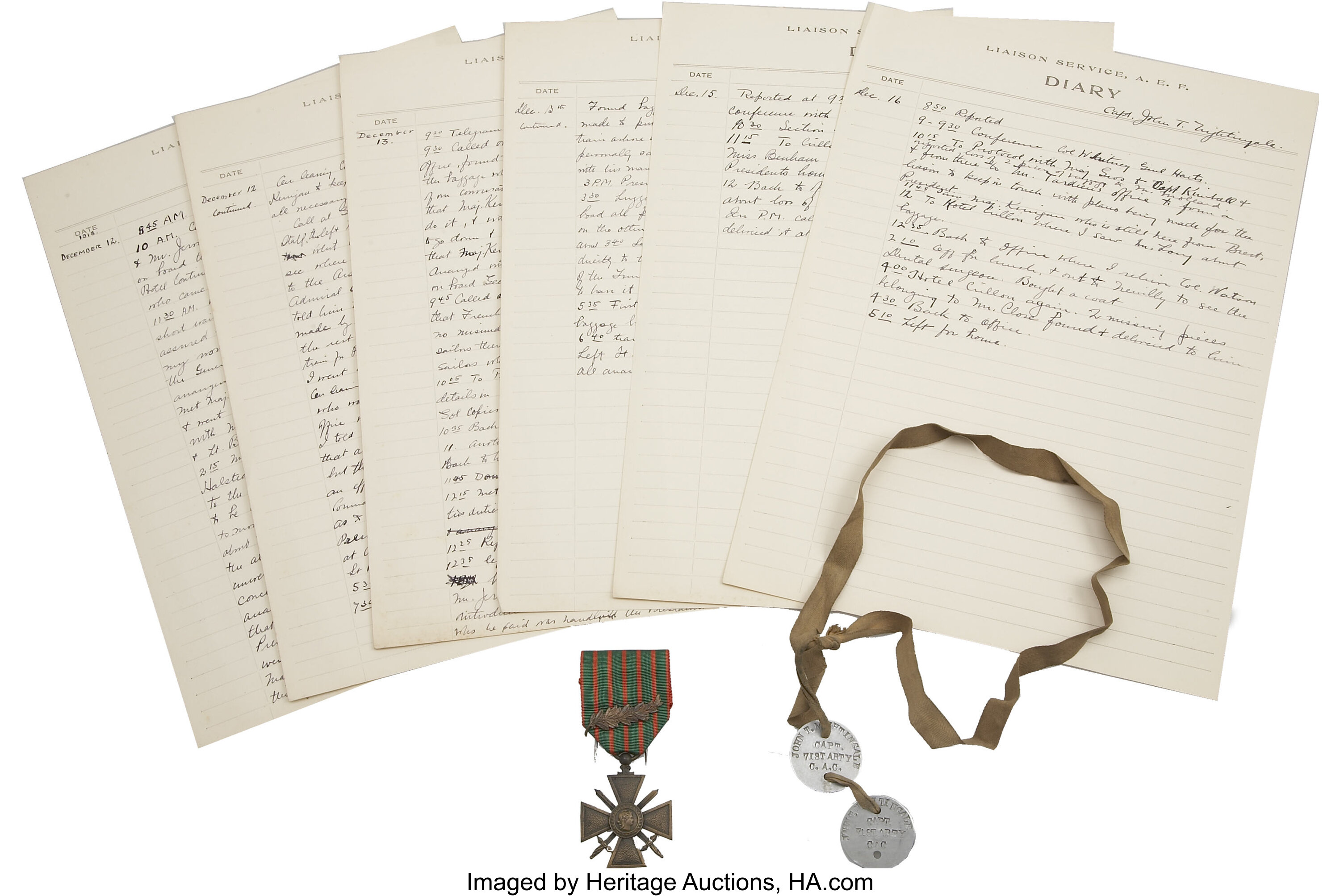 World War I and Paris Peace Conference Archive.... (Total: 200 | Lot ...