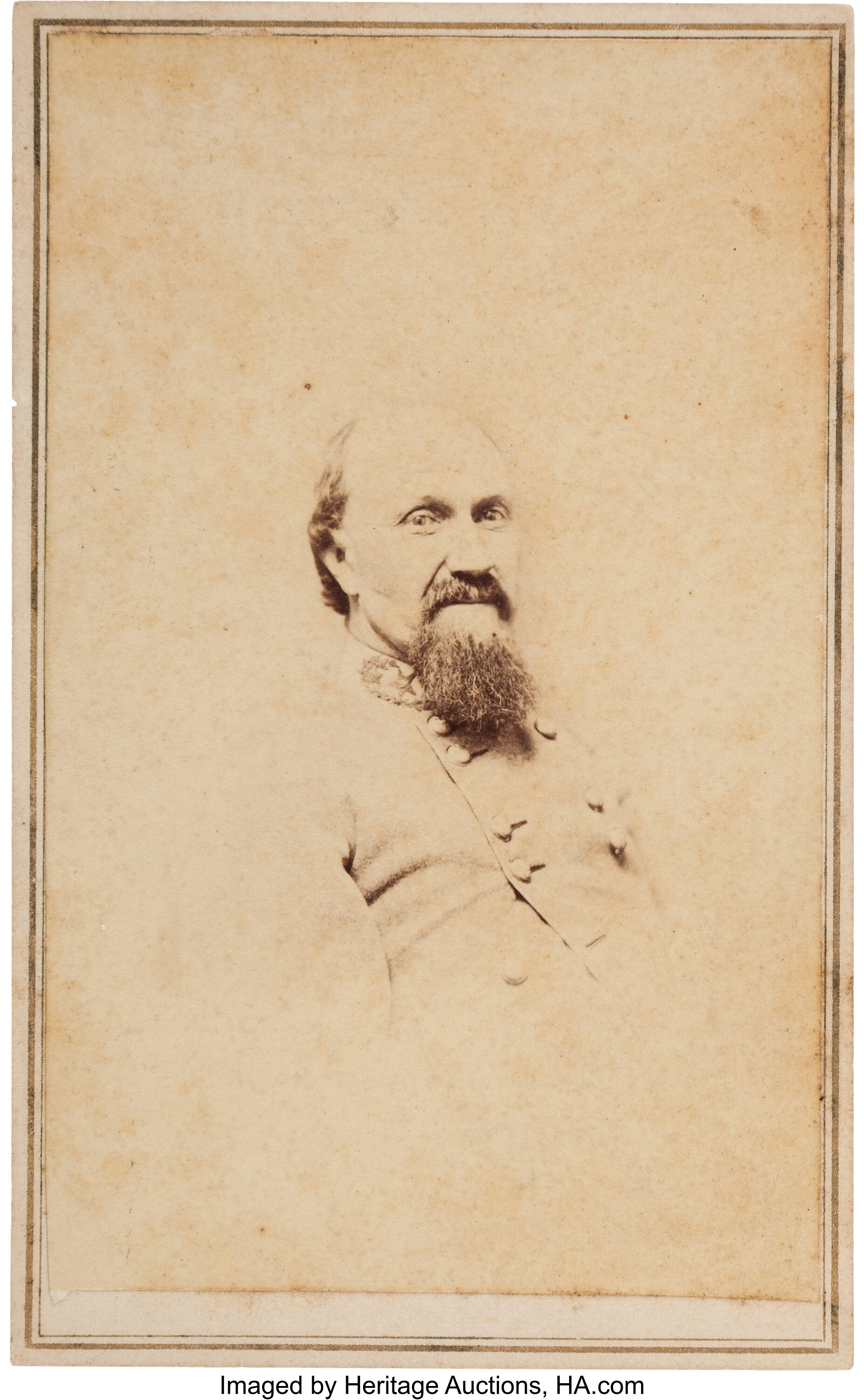 Confederate Brigadier General Rufus Clay Barringer Carte de | Lot ...
