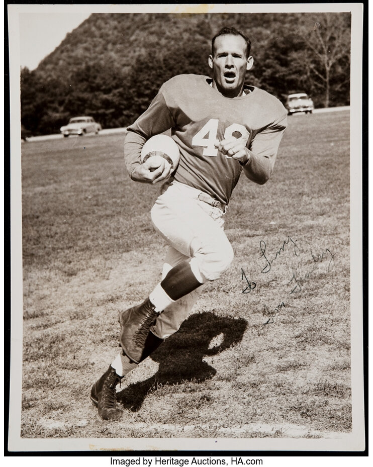 1950s Tom Landry Signed Original Photograph.... Football | Lot #42126 ...