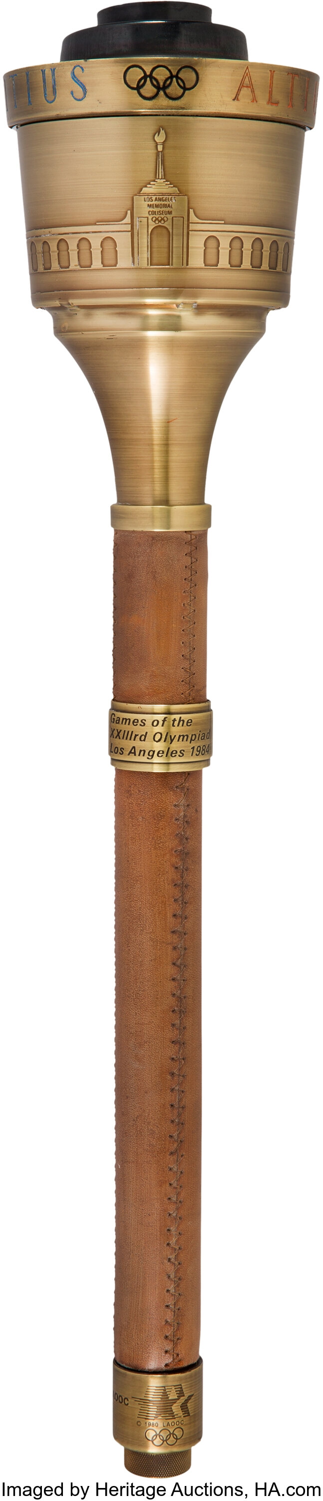 1984 Los Angeles Olympics Torch Carried by Caitlyn (Bruce) | Lot #80105 ...