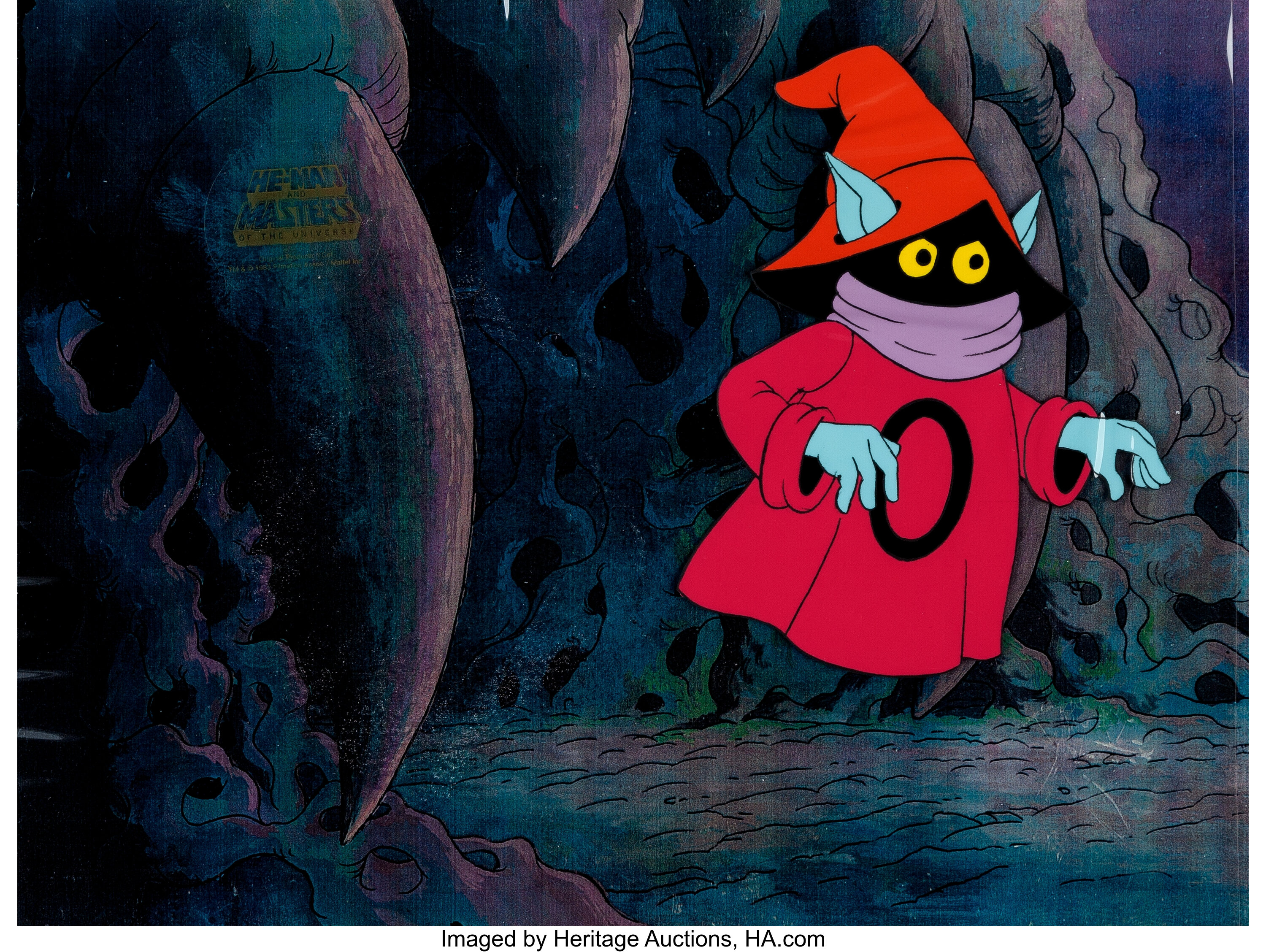 He-Man and the Masters of the Universe Orko Production Cel | Lot #11083 ...
