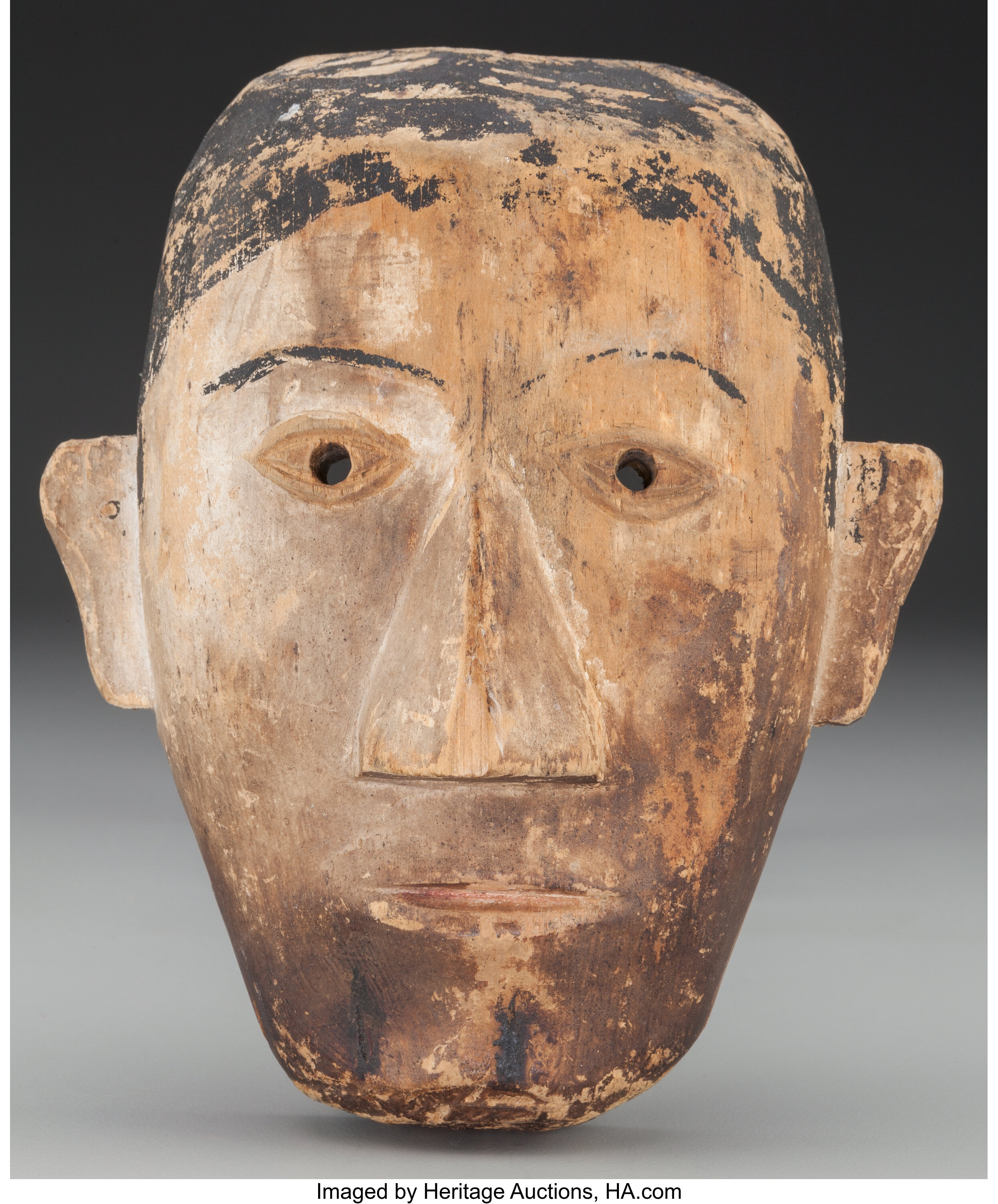 Mask, Southeast Asia... Paintings | Lot #72520 | Heritage Auctions
