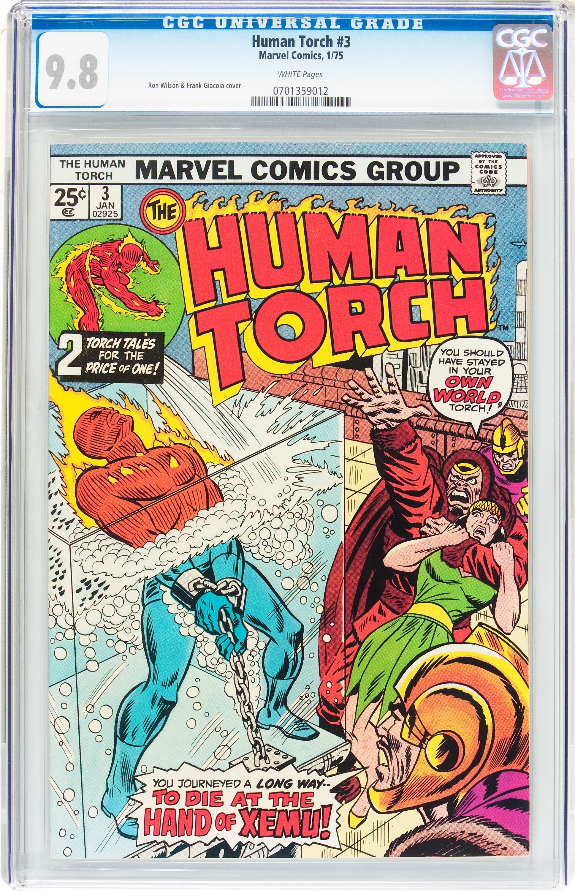 How Much Is The Human Torch #3 Worth? Browse Comic Prices | Heritage ...