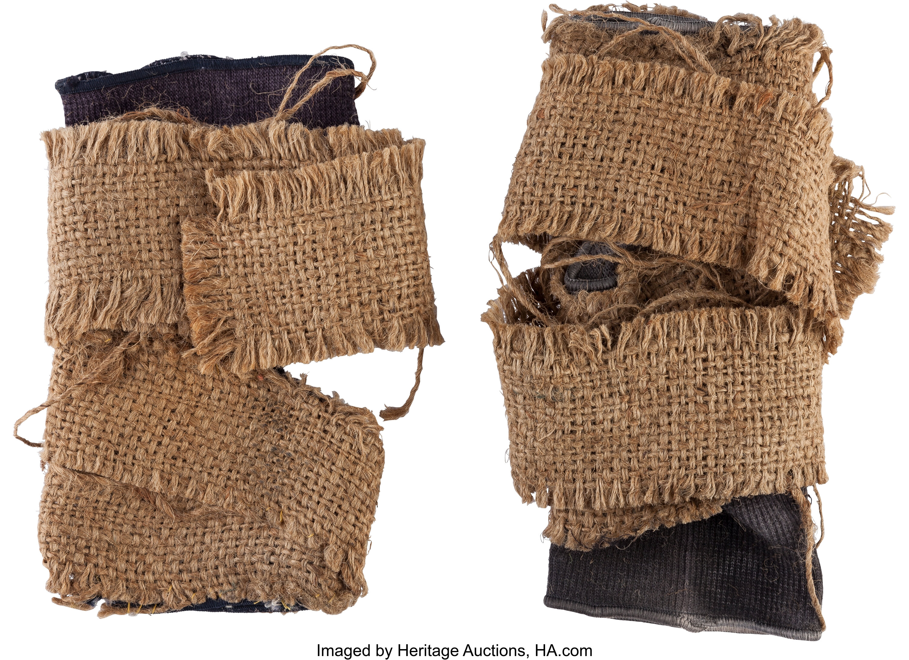 A Pair of Burlap Handwraps from "Rambo III."... Movie/TV | Lot #89064 ...