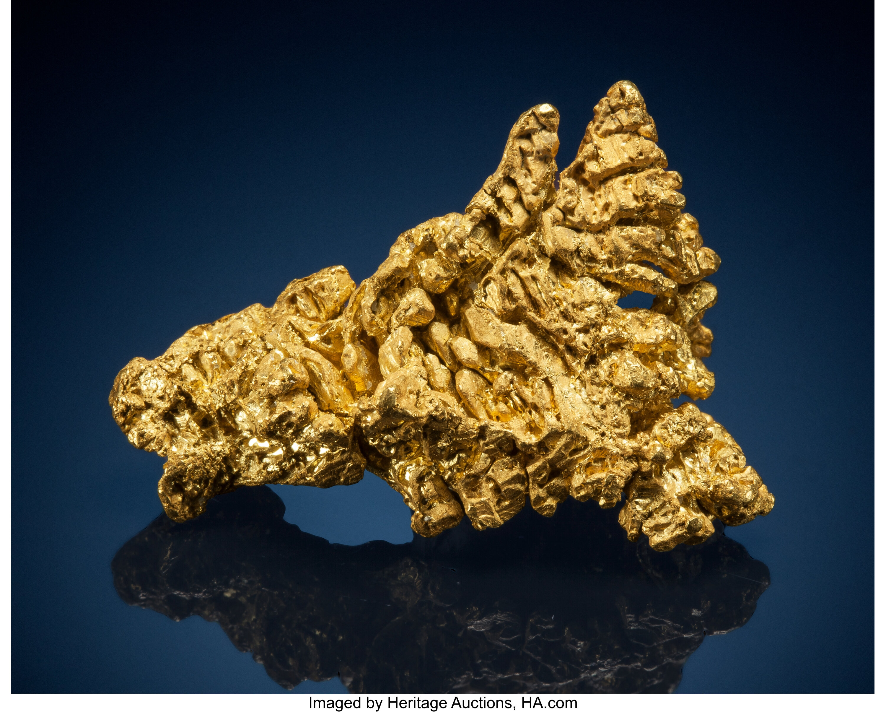 Crystalline Native Gold - 1.347 OZT. Presumed to be California . | Lot ...