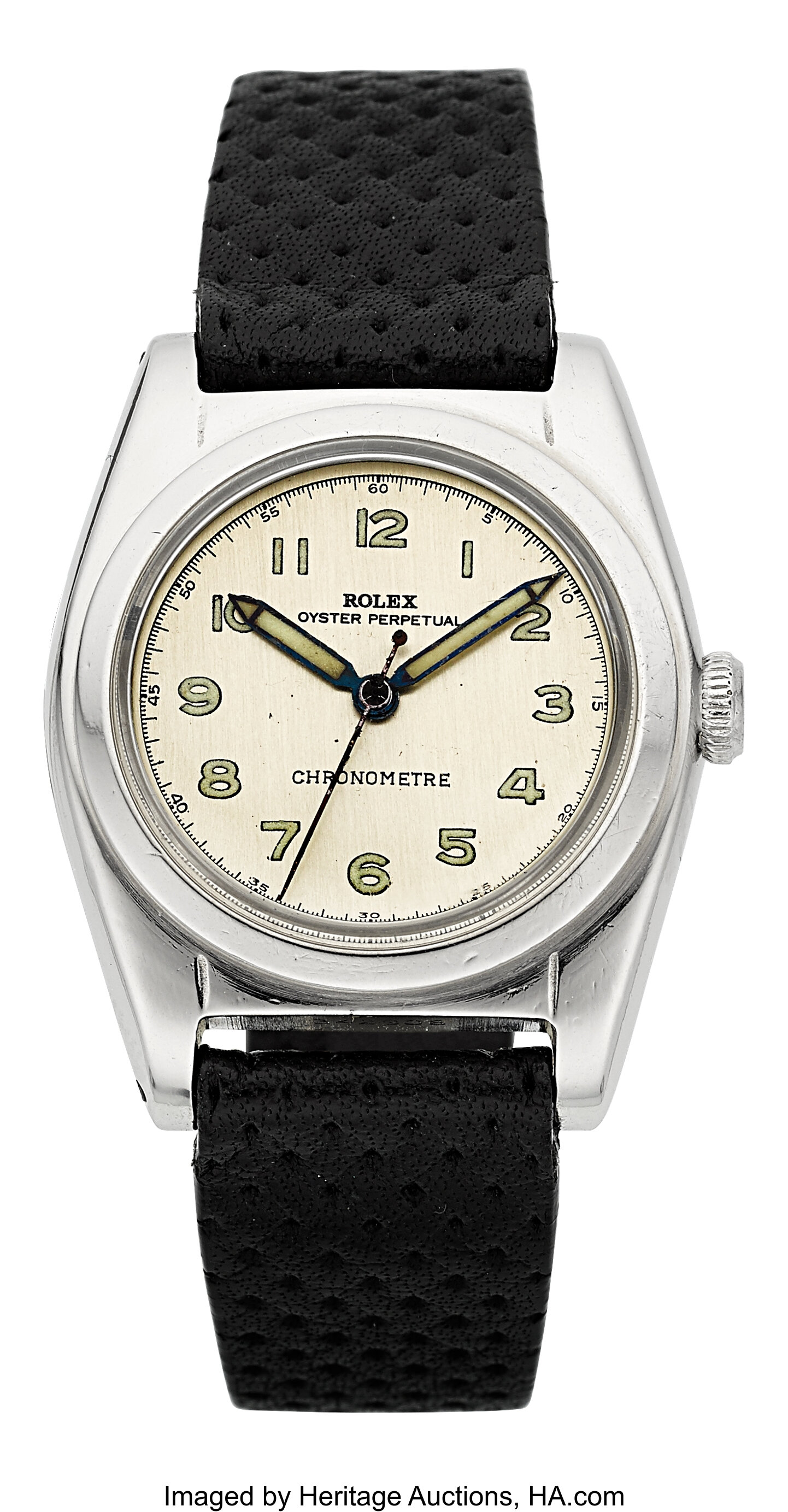 Rolex Ref. 2940 Steel Bubble Back, circa 1940's. ... Timepieces | Lot ...