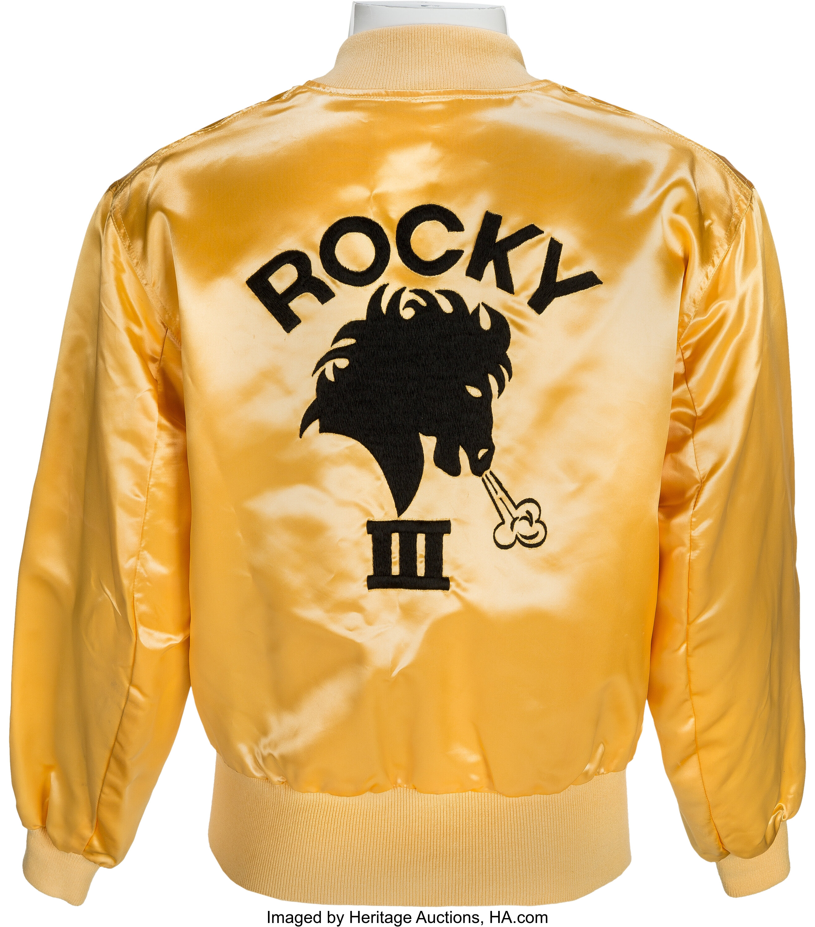 A Personal Crew Jacket from "Rocky III."... Movie/TV Memorabilia | Lot ...