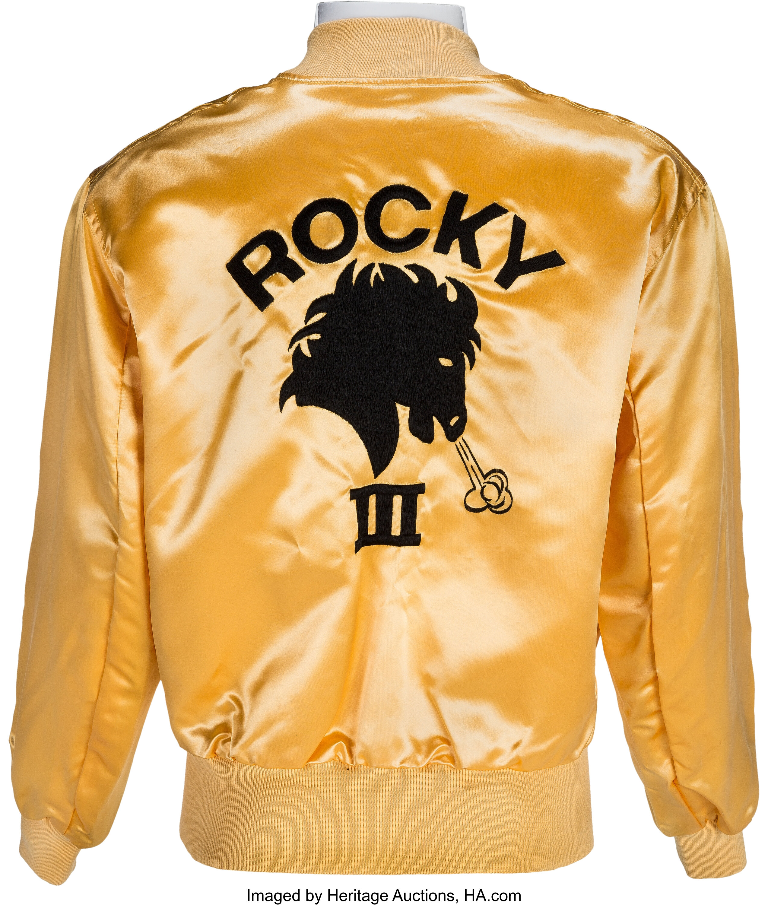 A Personal Crew Jacket from "Rocky III."... Movie/TV Memorabilia | Lot ...