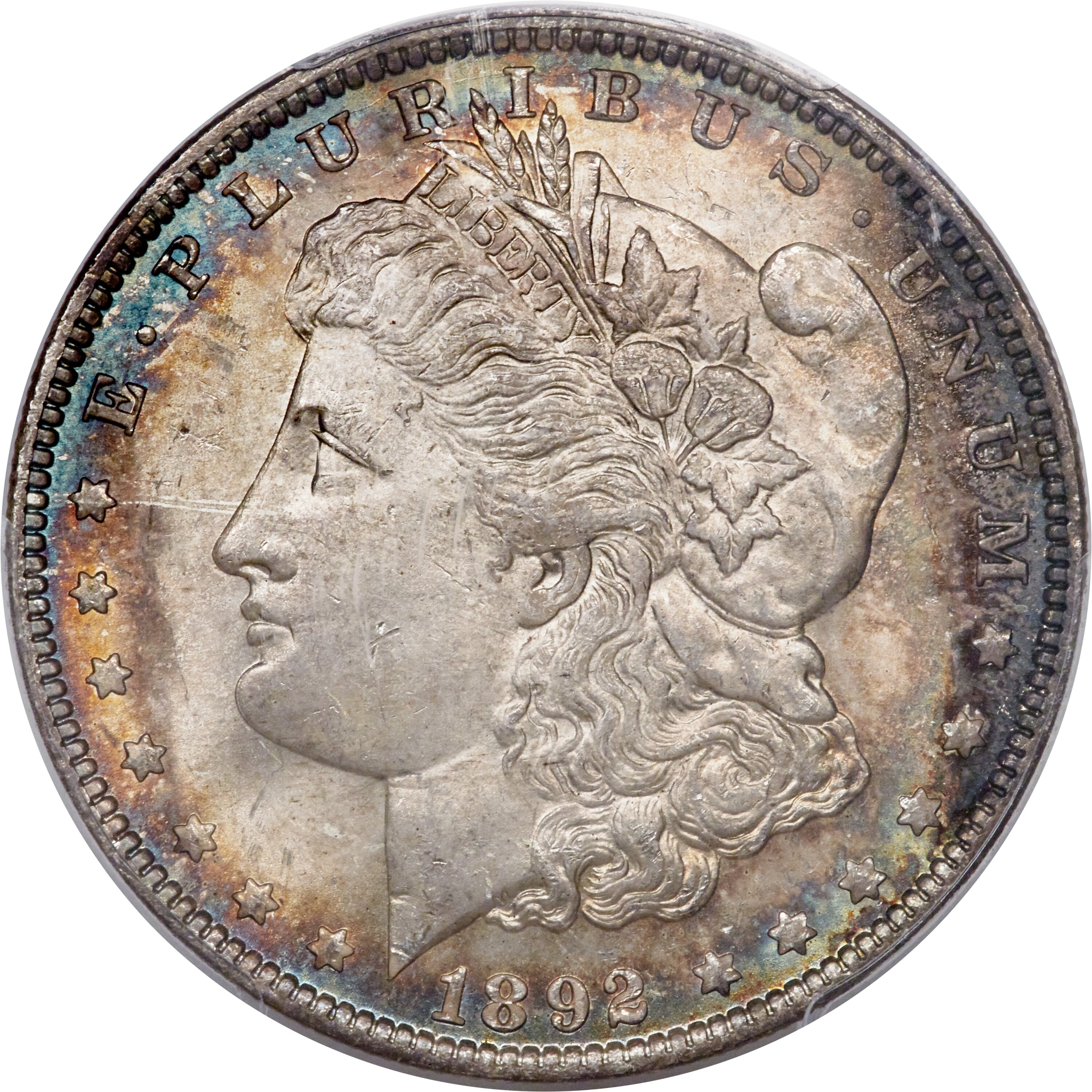 1892 $1 MS65 PCGS.... Morgan Dollars | Lot #3912 | Heritage Auctions
