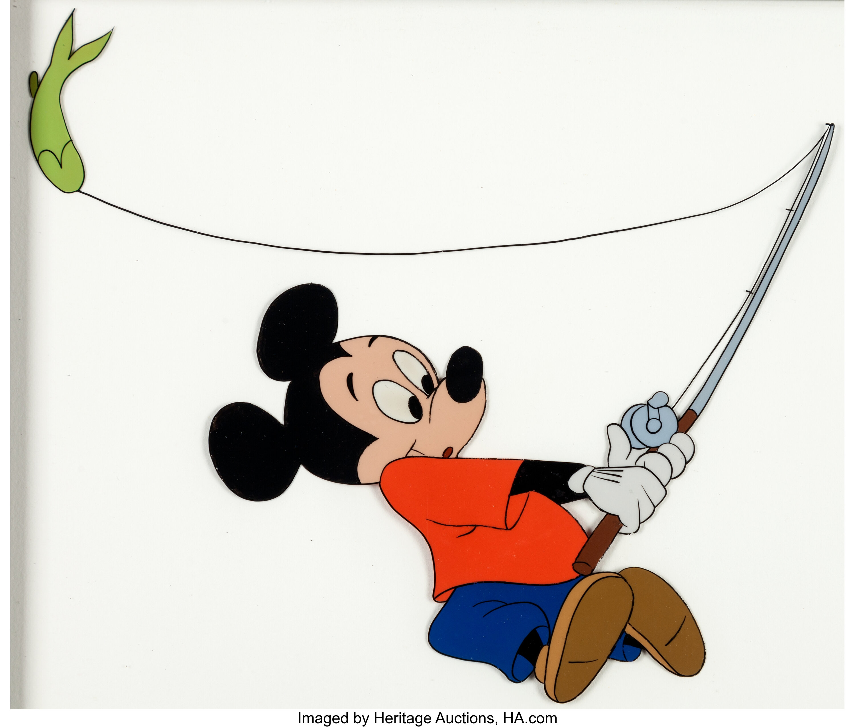 Mickey Mouse The Simple Things Production Cel (Walt Disney, | Lot ...