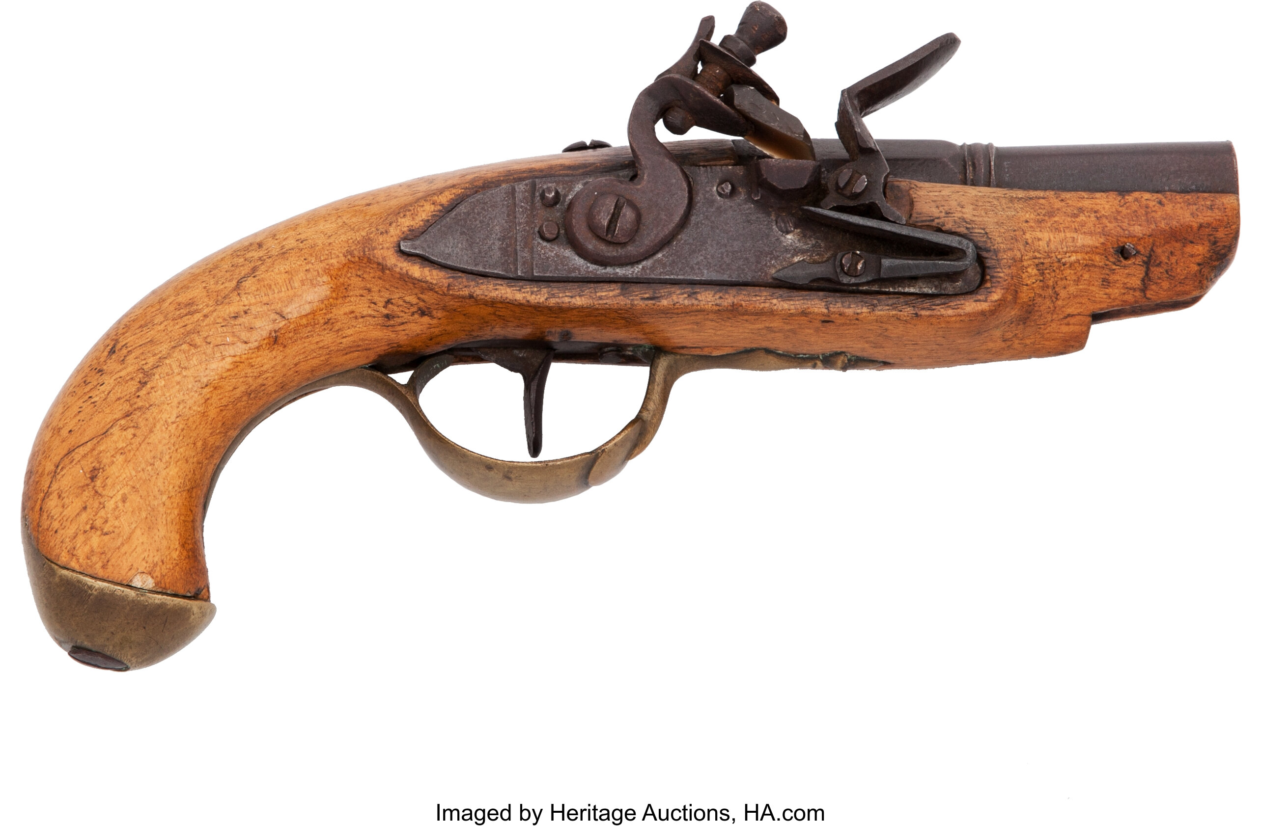 Small Belgian Flintlock Pistol.... Handguns Muzzle loading | Lot #40910 ...