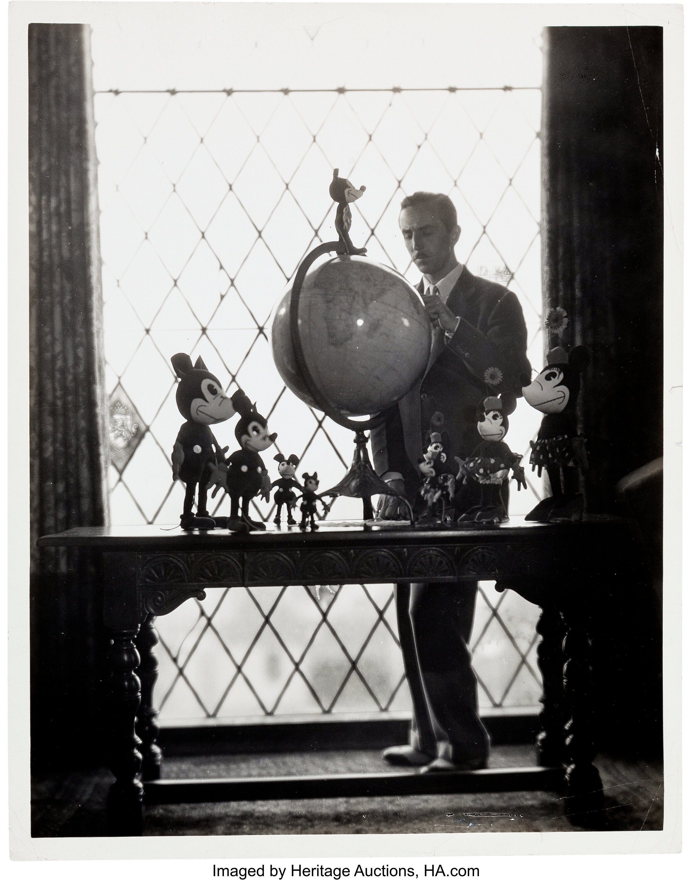 Walt Disney Photograph (c. 1932-33).... Animation Art Photograph | Lot ...