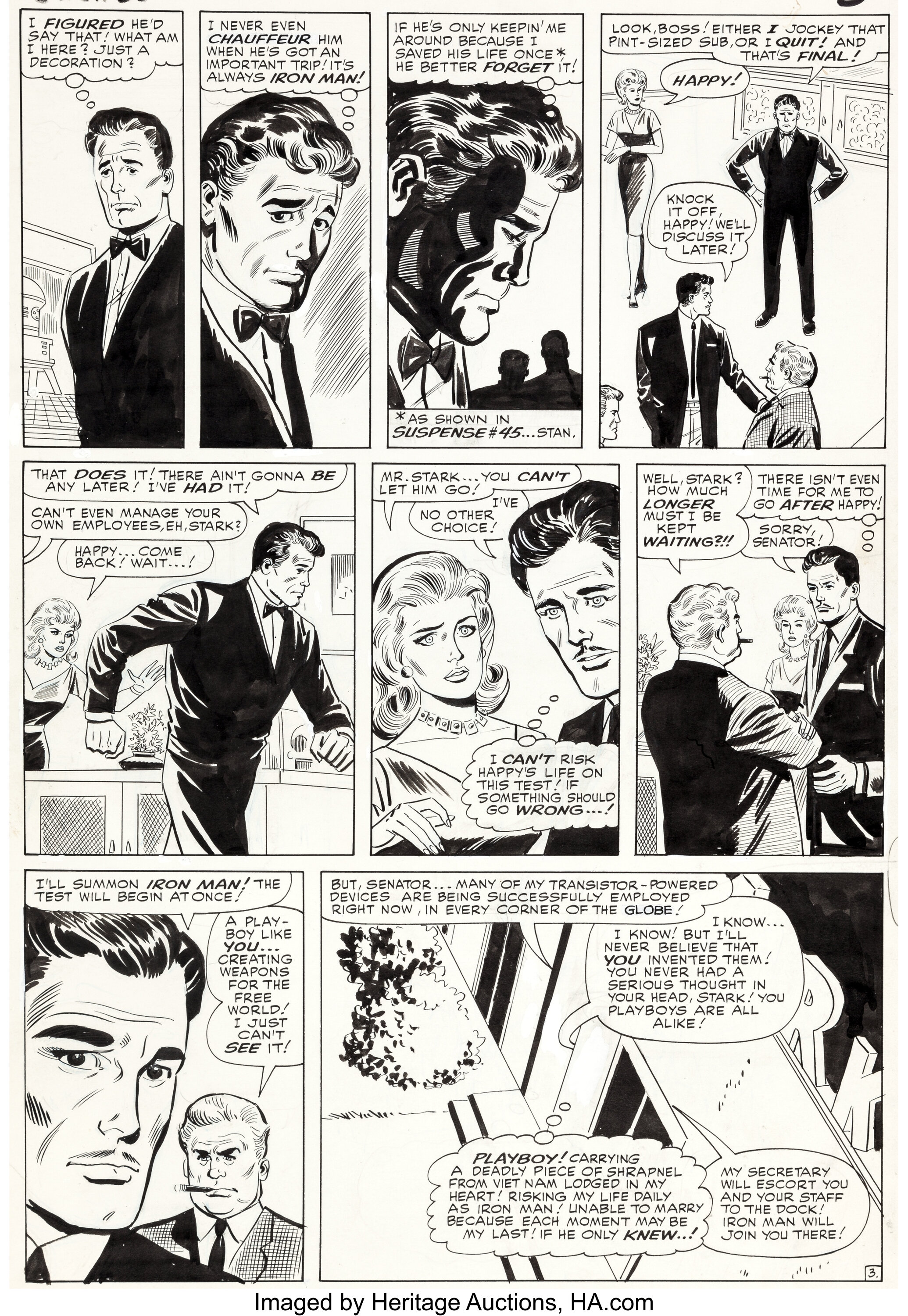 Don Heck and Mike Esposito (as Mickey Demeo) Tales of Suspense #66 ...
