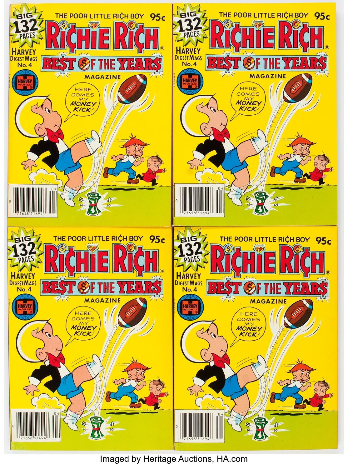 How Much Is Richie Rich Best of the Years #4 Worth? Browse Comic Prices ...