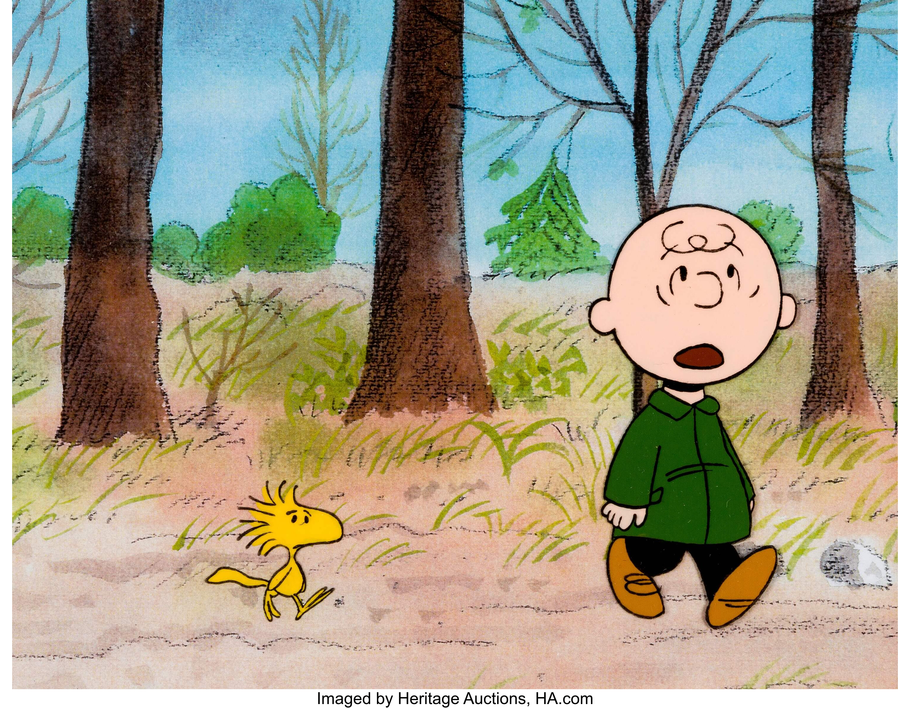 The Charlie Brown and Snoopy Show Charlie Brown and Woodstock | Lot ...