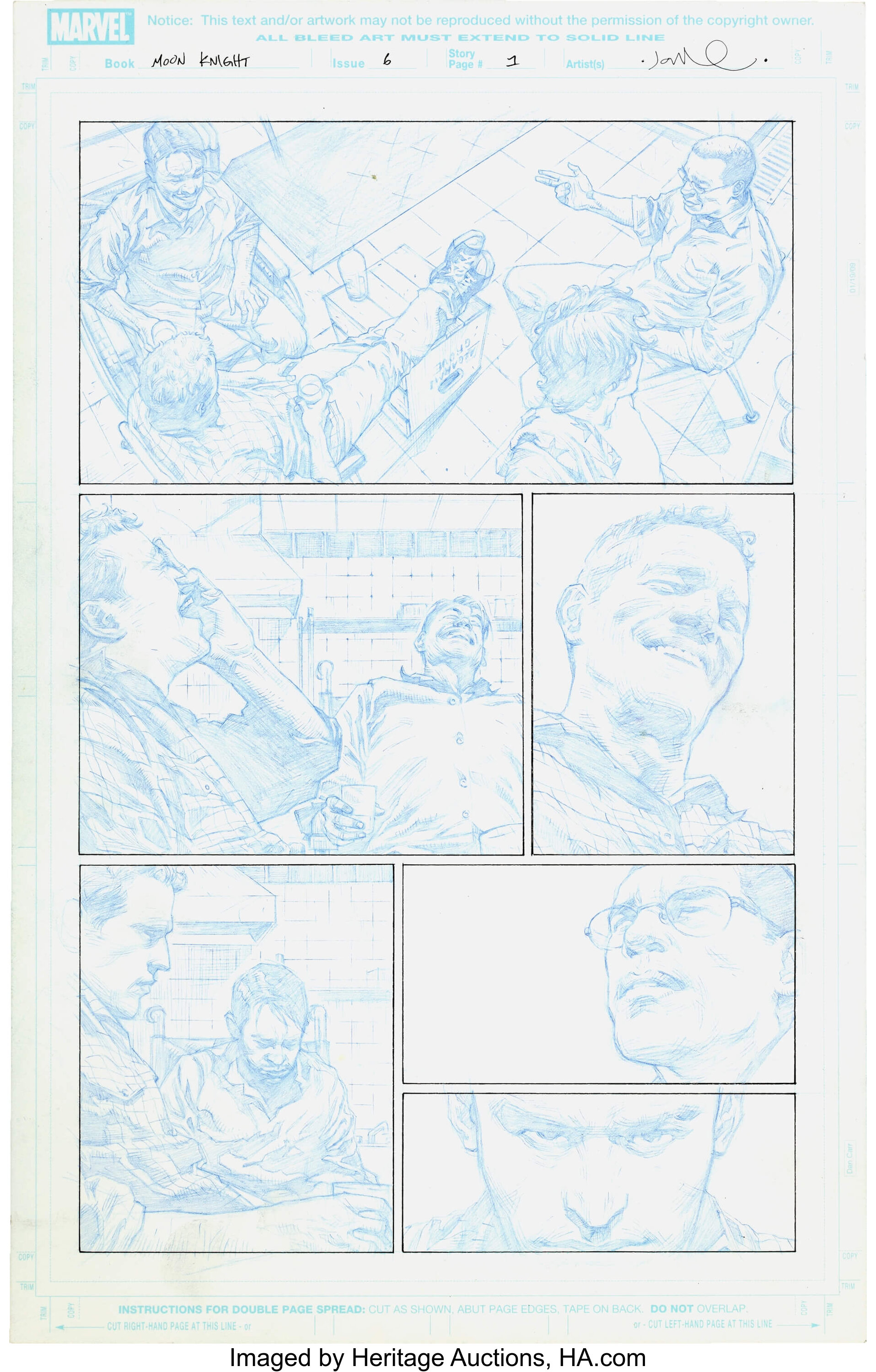 Jerome Opeña Vengeance of the Moon Knight #6 Complete 23-Page Story ...