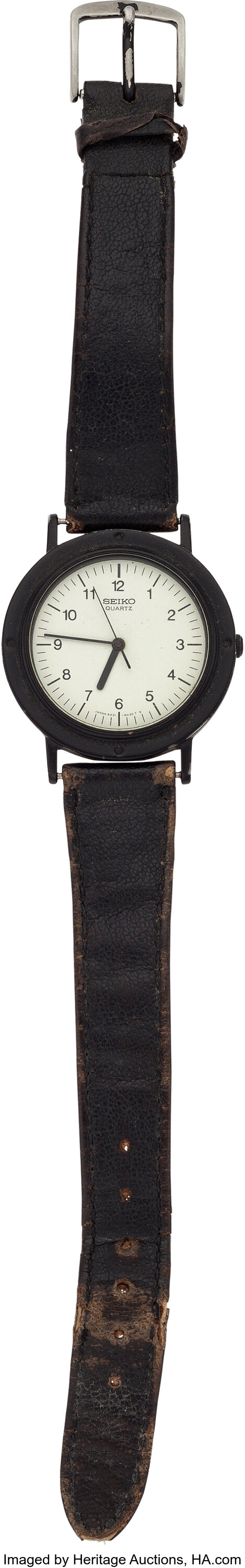 A Steve Jobs Seiko Wristwatch, Circa 1980s.... Movie/TV Memorabilia ...
