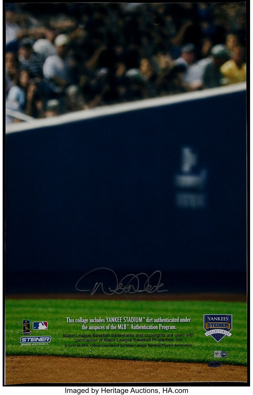 Derek Jeter Signed Steiner Advertisement. ... Baseball Collectibles ...