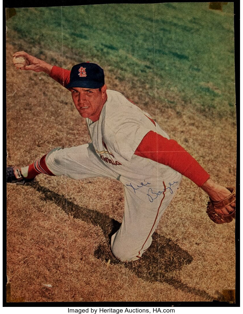Ken Boyer Signed Magazine Photograph.... Baseball Collectibles | Lot ...