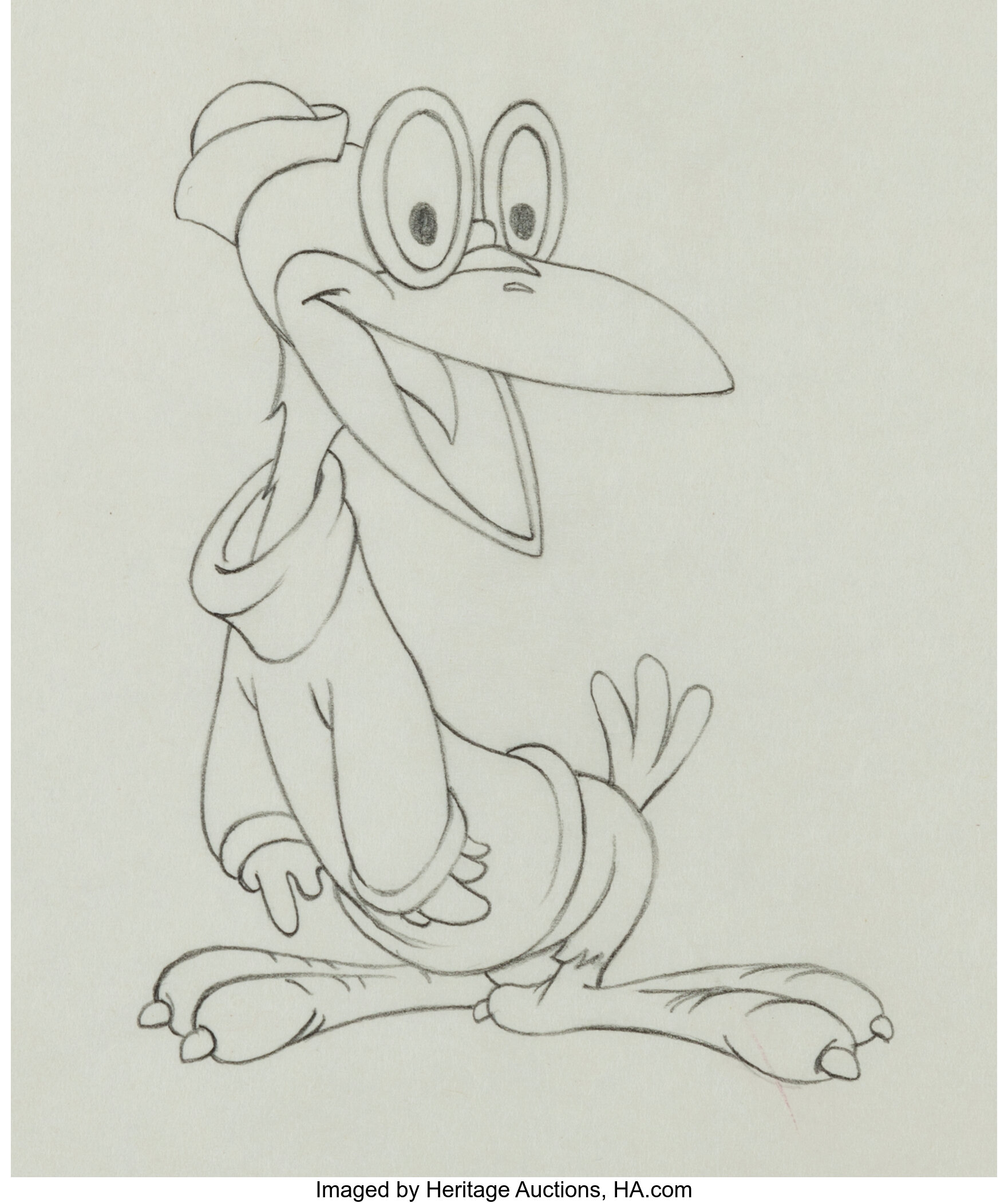 Dumbo Crows Animation Drawings Group of 6 (Walt Disney, 1941).... | Lot ...