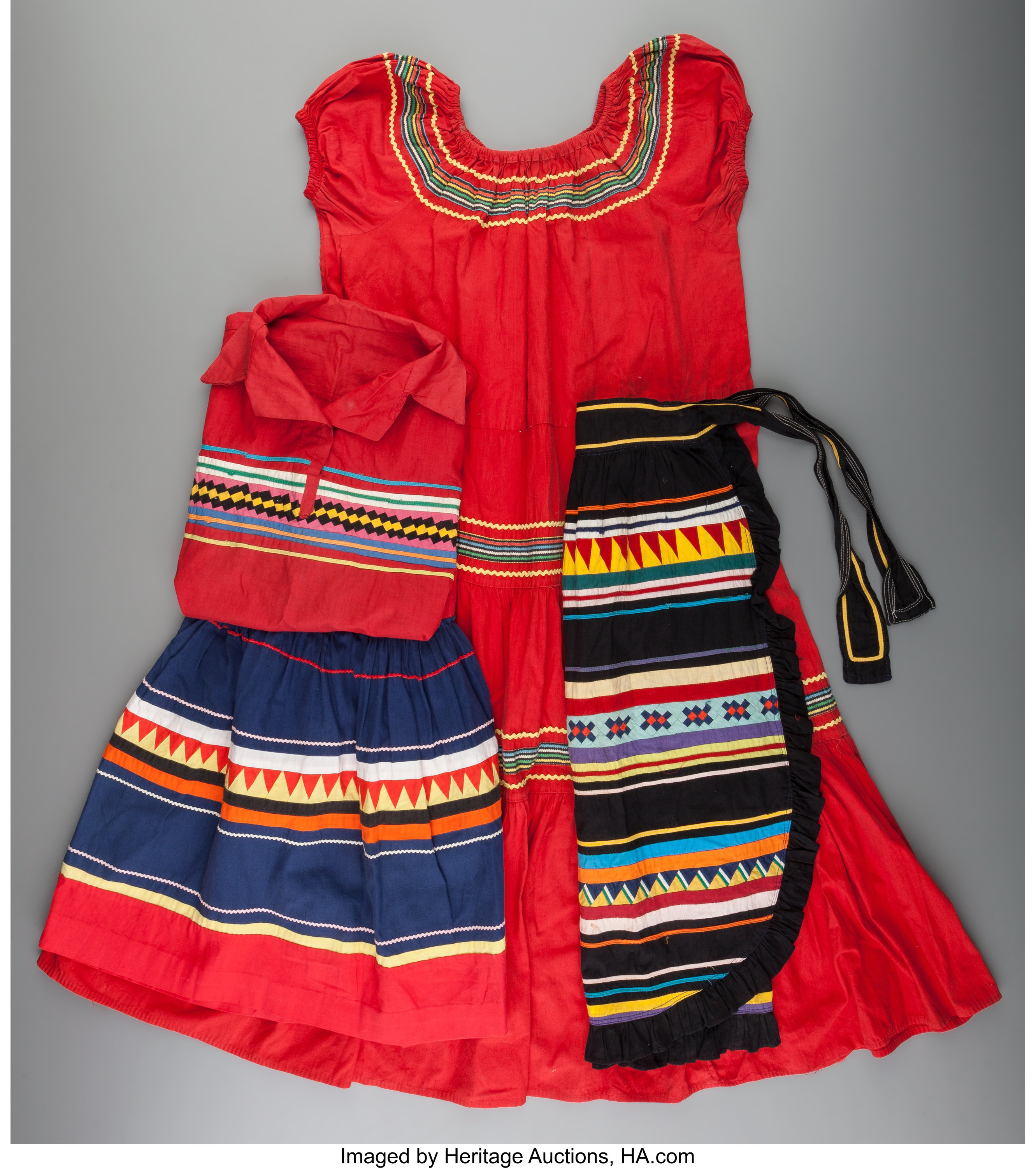 Four Seminole Cloth Garments... (Total: 4 Items) Other | Lot #70639 ...