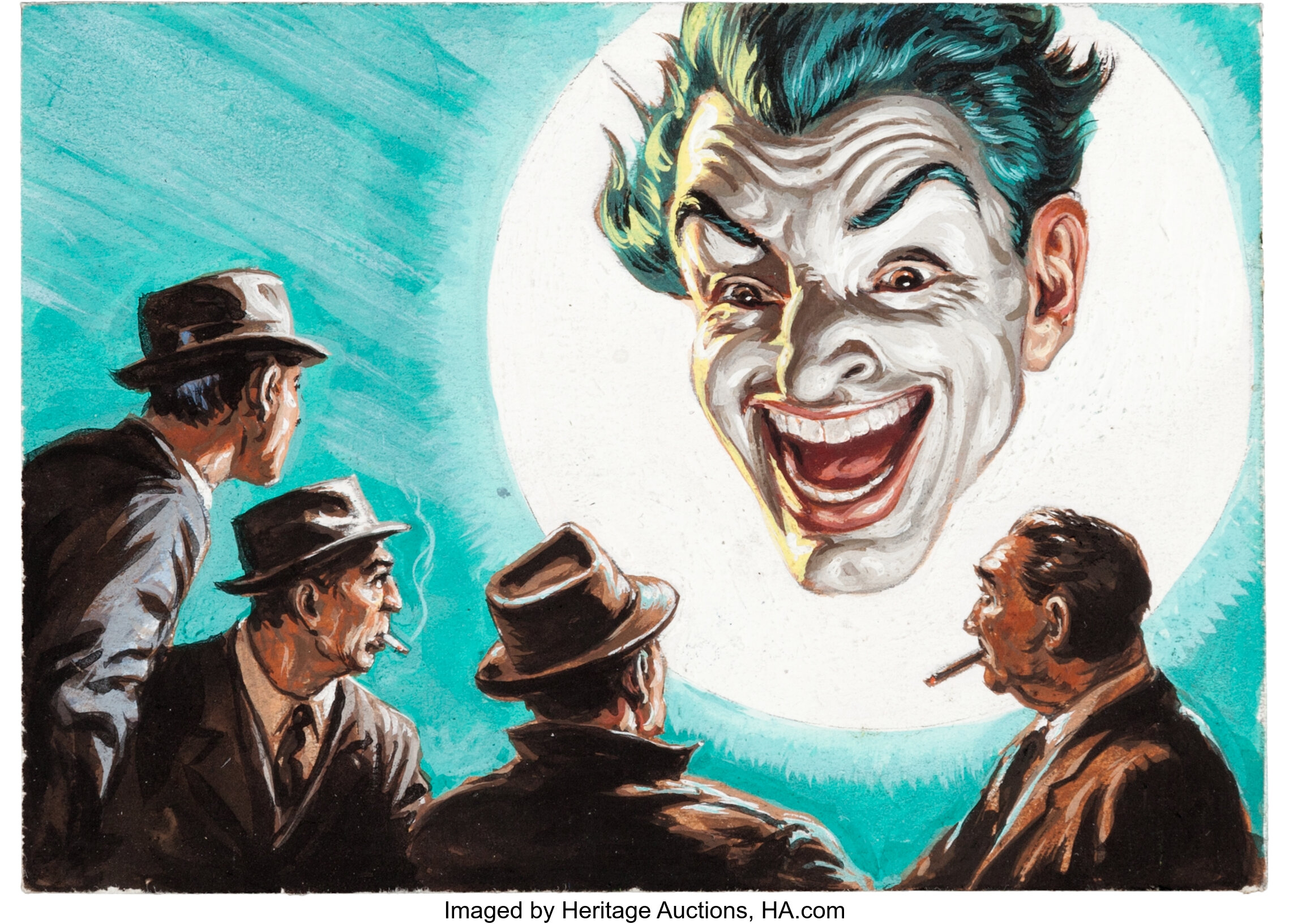 Bob Powell and Norman Saunders Batman (Black Bat) #9 Trading Card | Lot ...