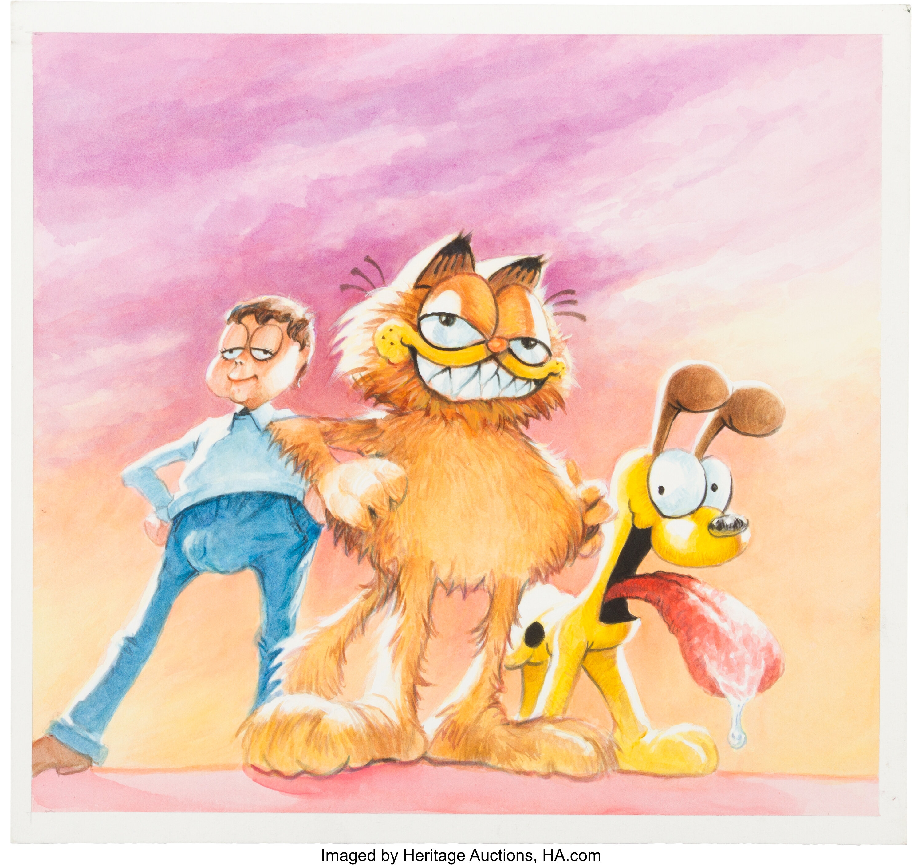 Richard A. Williams MAD #503 "Garfield: His Most Overrated Book" | Lot ...