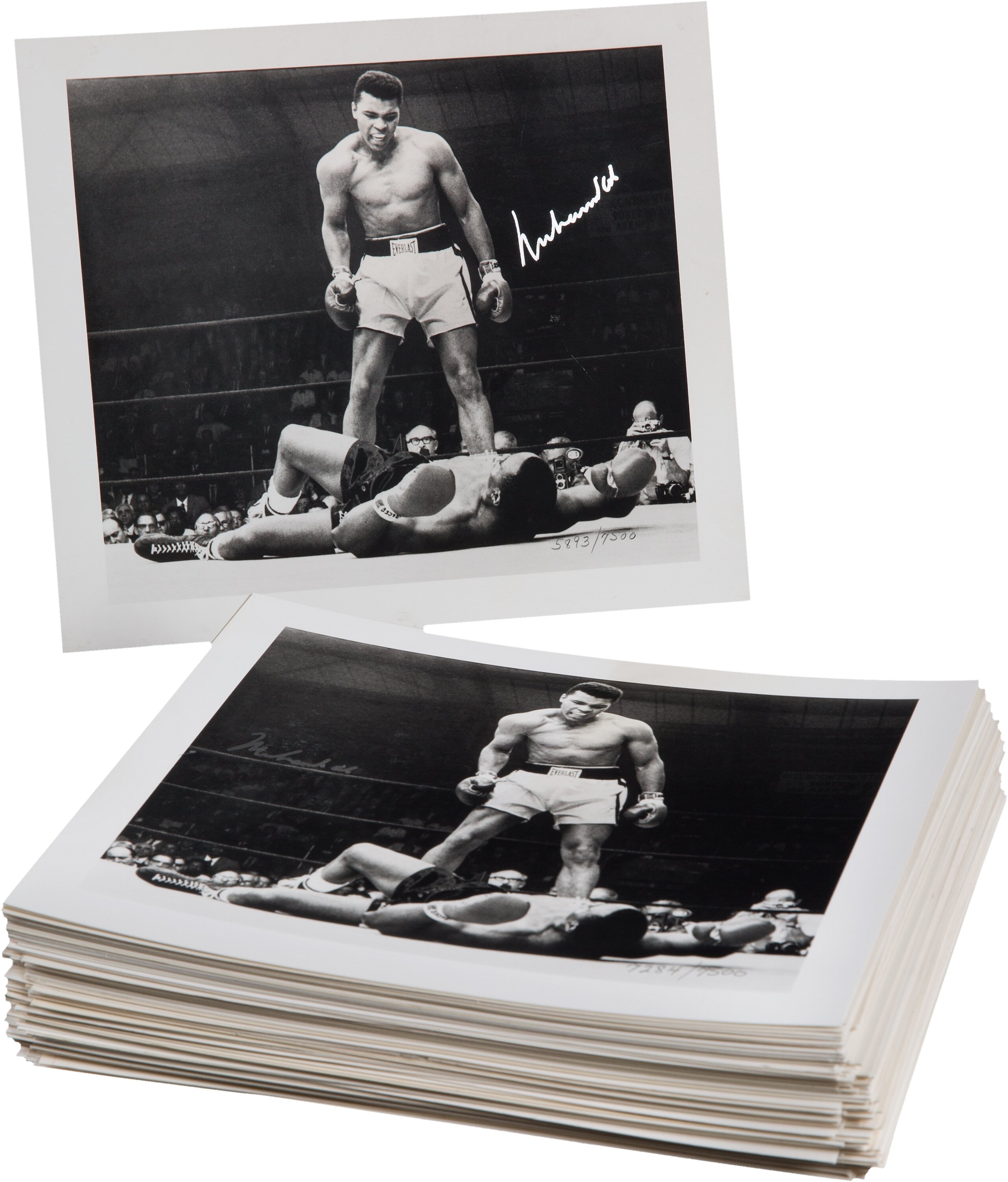 1993 Muhammad Ali Signed Photographs Lot of 100. ... Boxing | Lot ...