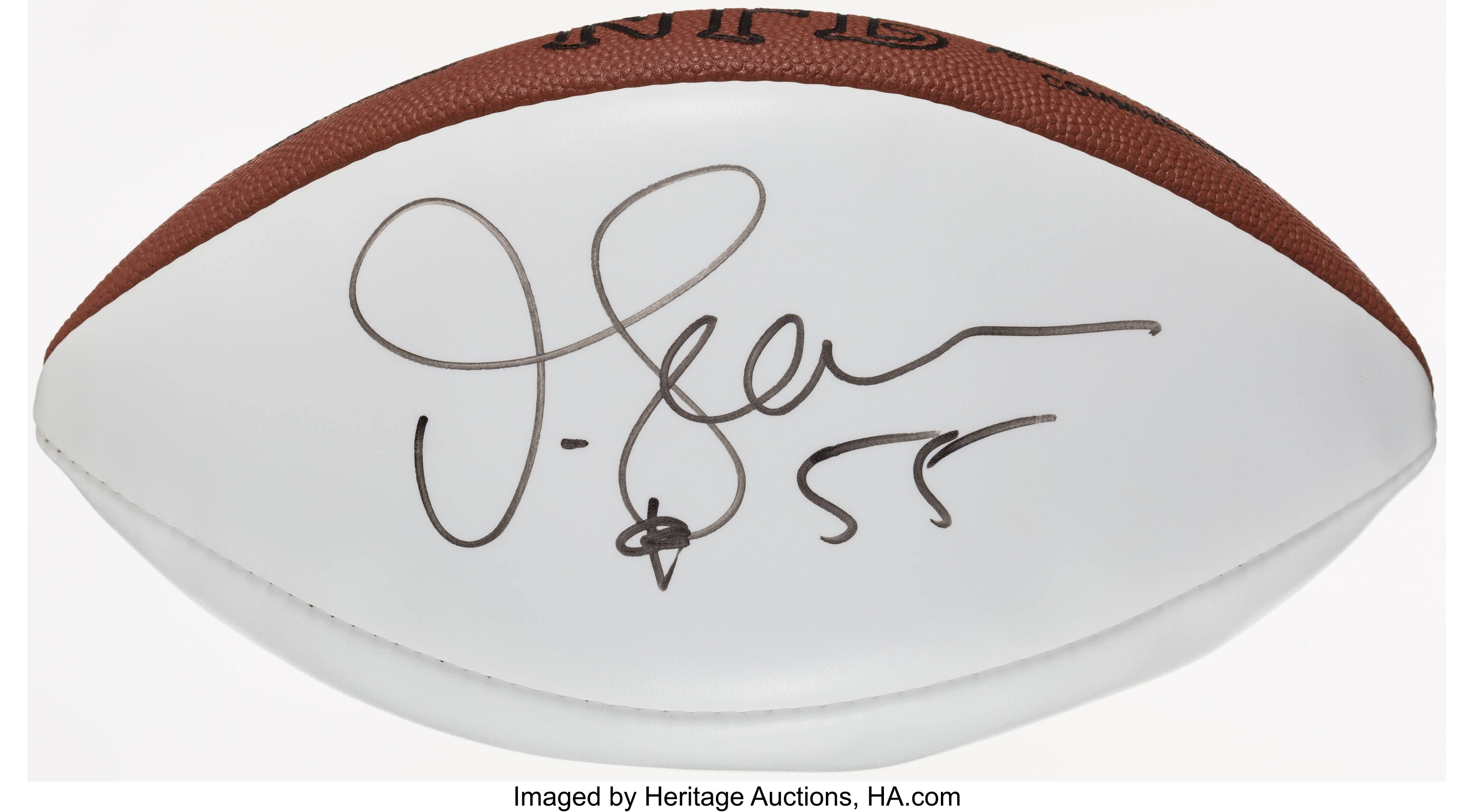 Junior Seau Signed Football.... Football Collectibles Balls | Lot ...