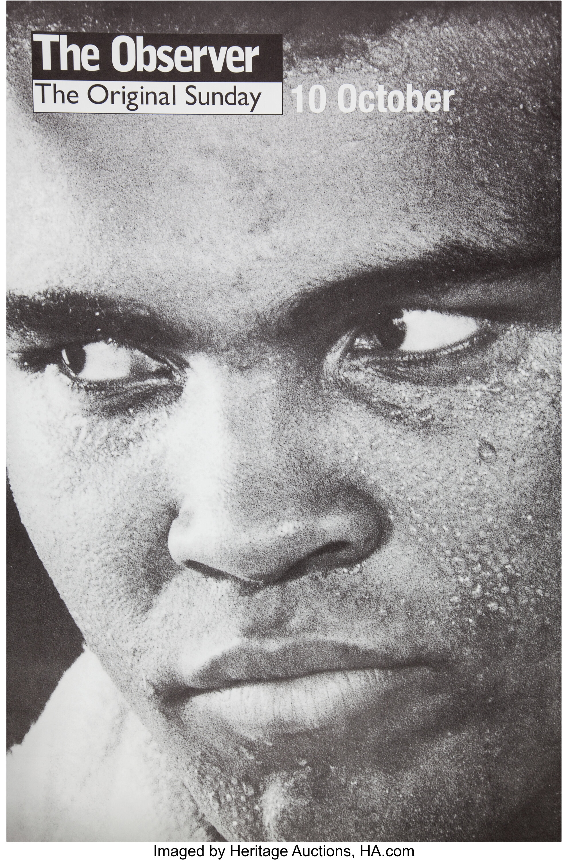 Circa 1980's Muhammad Ali "The Observer - The Original Story" | Lot ...