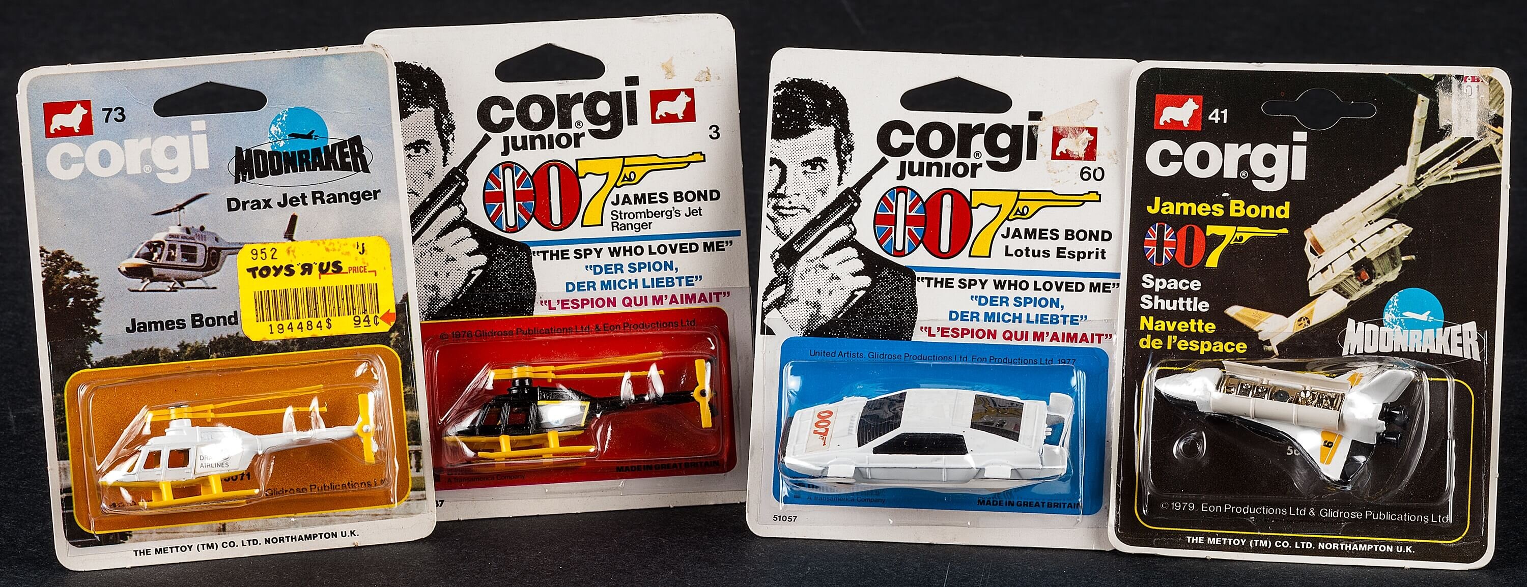 Moonraker & Other Lot (Corgi, 1979). Toy Vehicles in Original | Lot ...