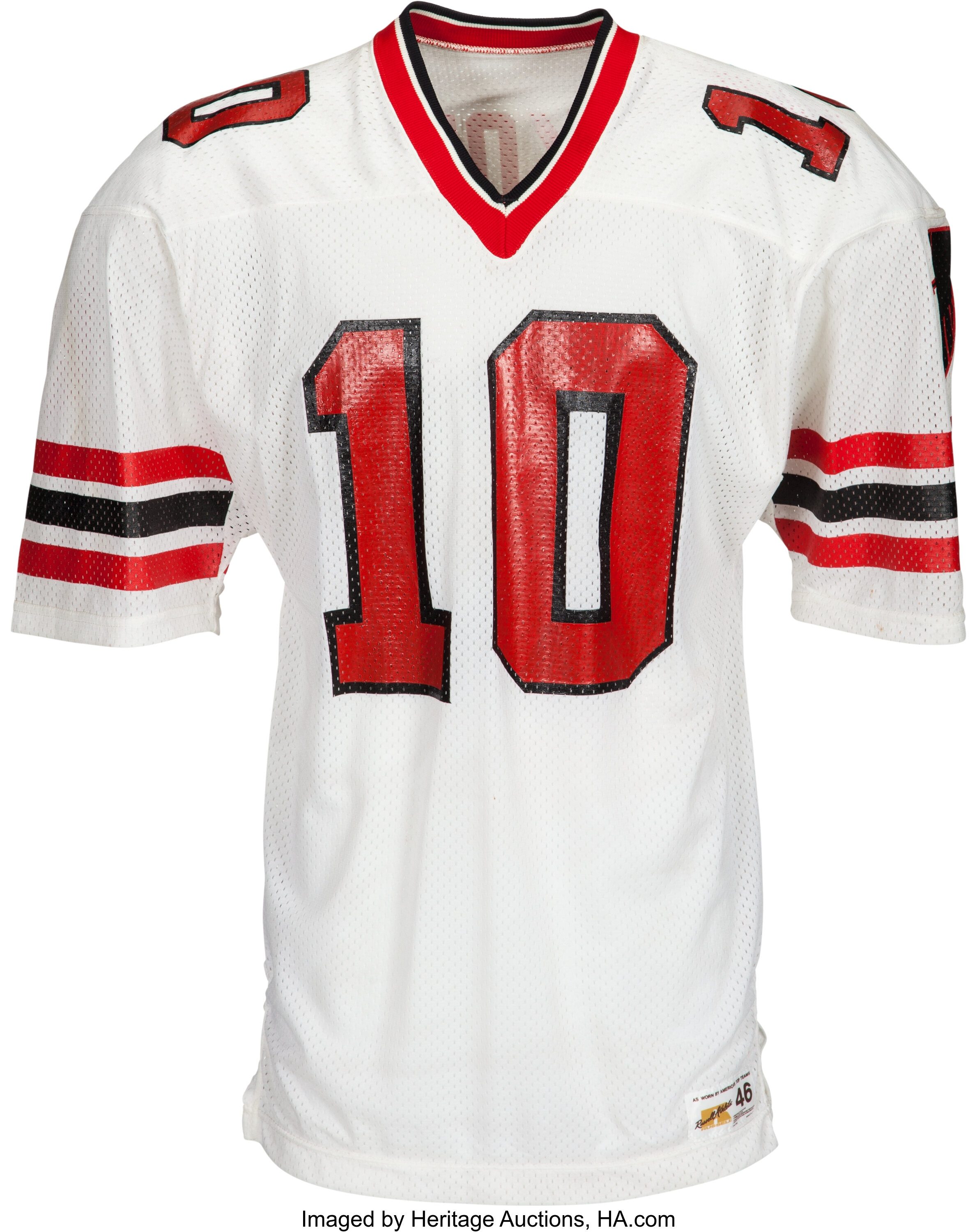 1980's Steve Bartkowski Team Issued Atlanta Falcons Jersey - | Lot ...