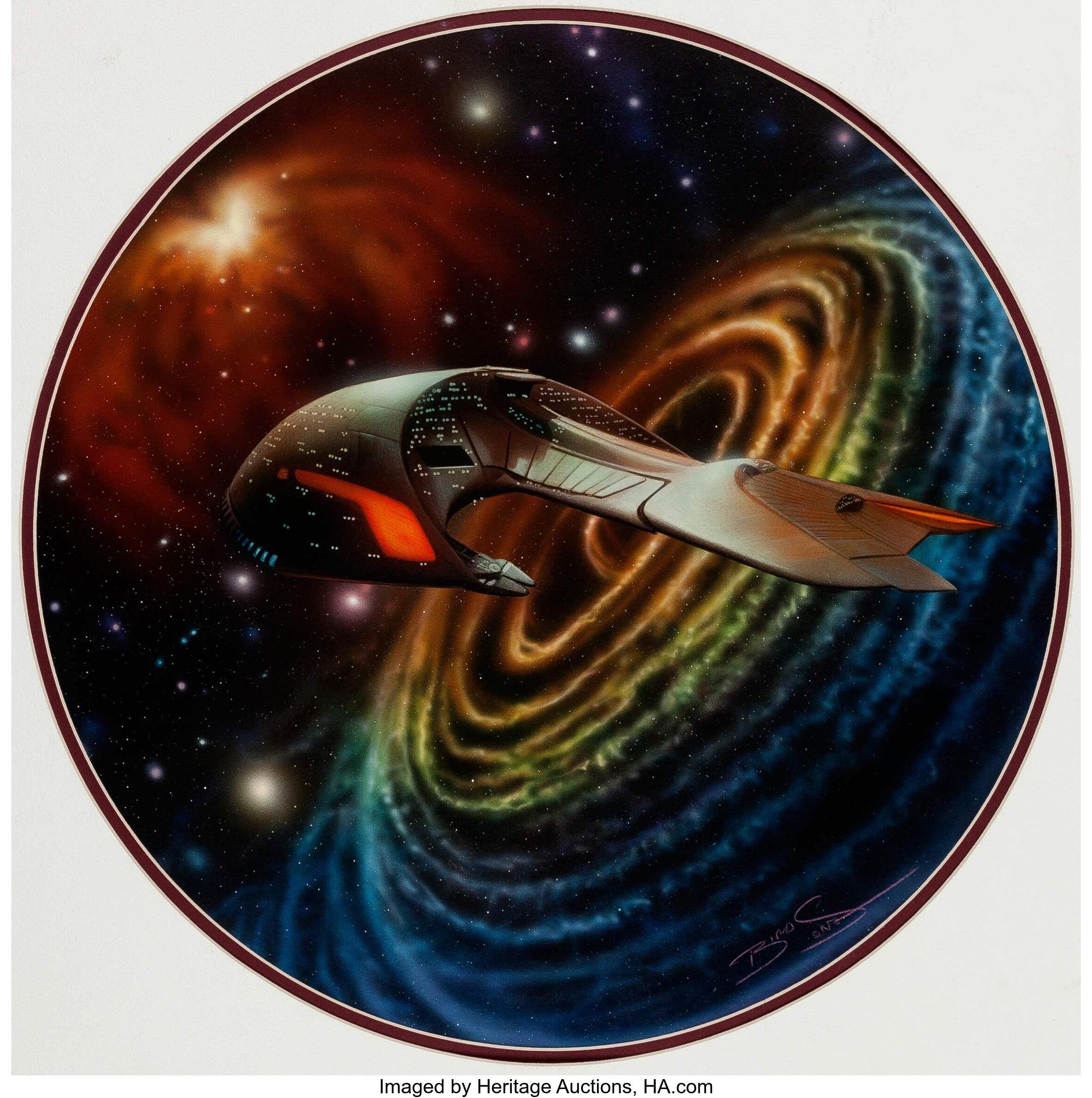 Keith Birdsong Star Trek: The Voyagers Collection "Ferengi | Lot #14016 ...