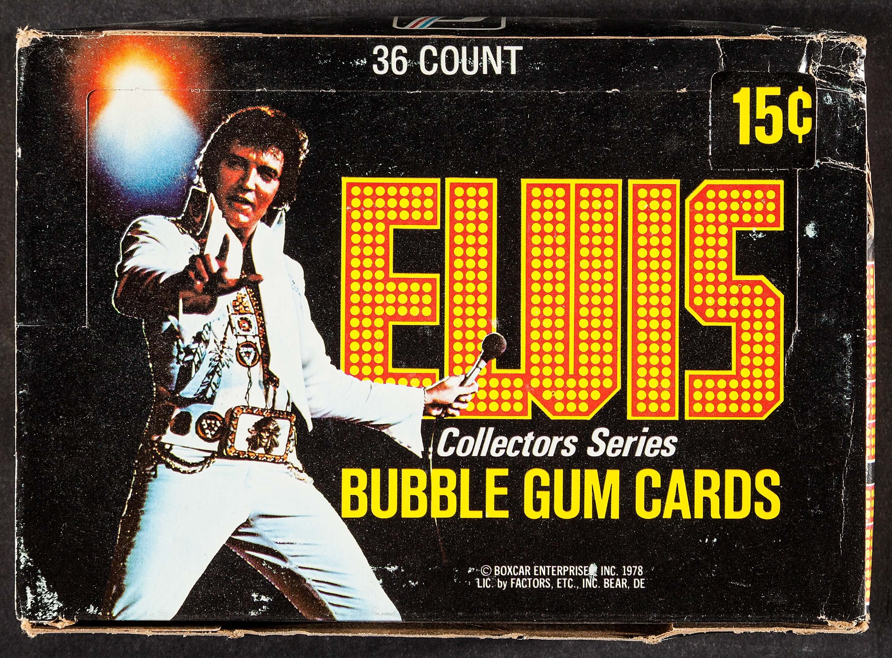 Elvis Presley Series Bubble Gum Cards (Donruss Co., 1978). Bubble | Lot ...