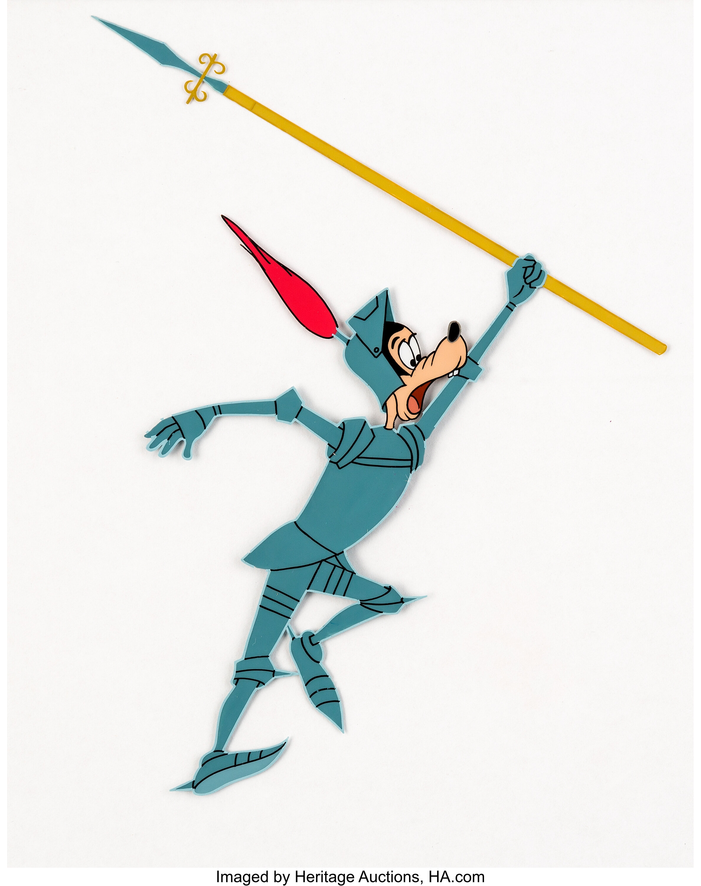 Goofy Production Cel (Walt Disney, c. 1950s-60s).... Animation Art ...