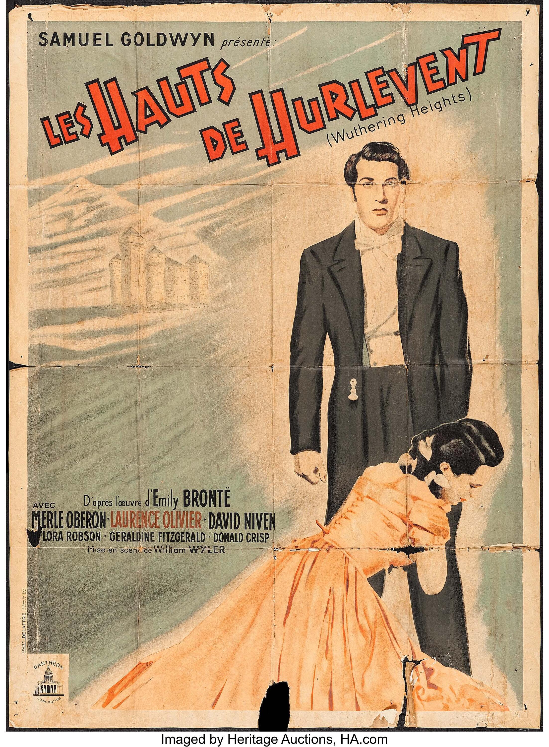 Wuthering Heights (Pantheon, R-1948). French Grande (45.5" X | Lot ...