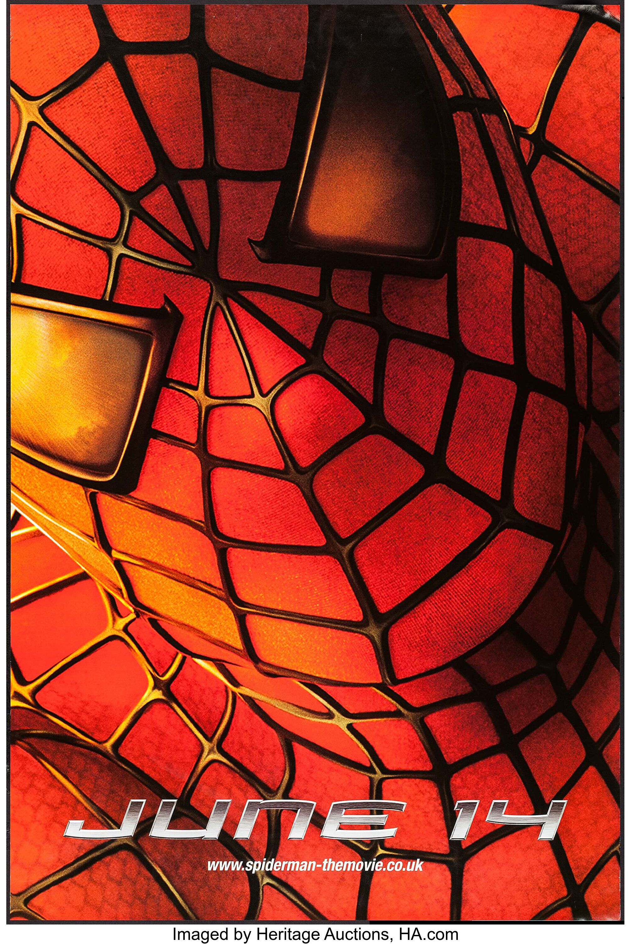 Spider-Man (Columbia, 2002). British Banner (39.75" X 59.75") | Lot ...